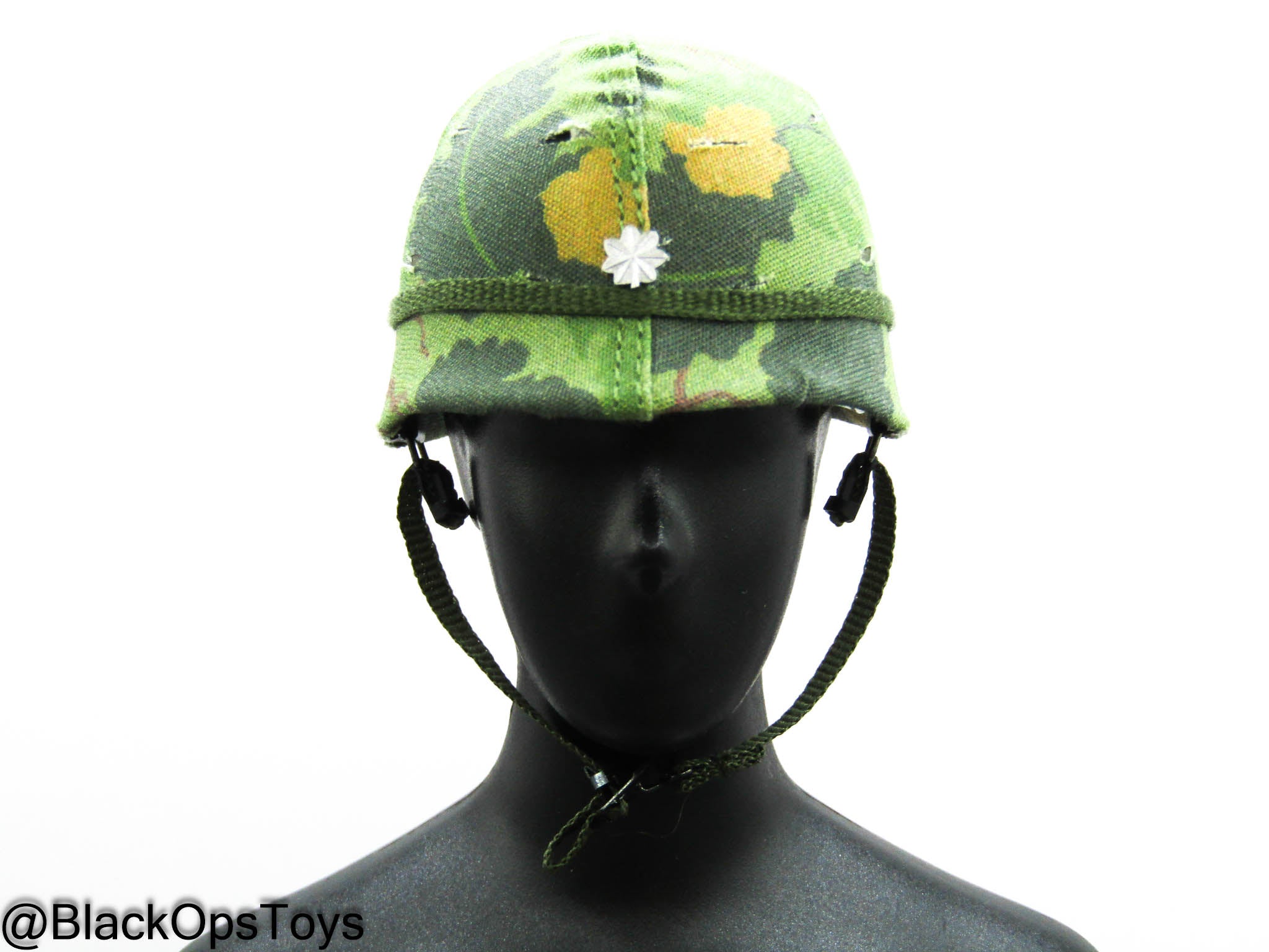 Vietnam US Army Lt. Col. Moore - Metal Helmet w/Cover – BlackOpsToys