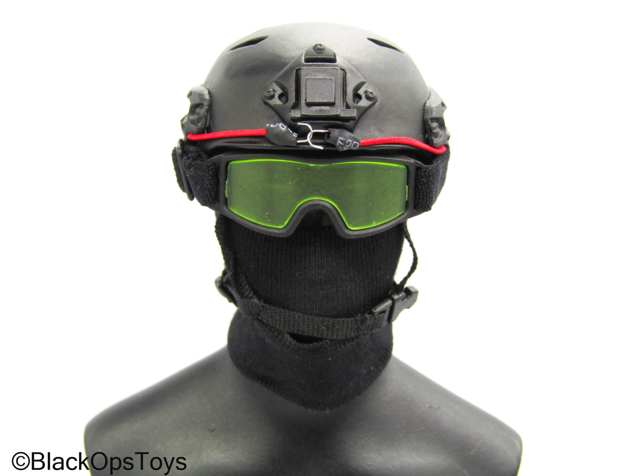 Modern Battlefield - Zimo - Black Metal Helmet w/Goggles & Balaclava ...