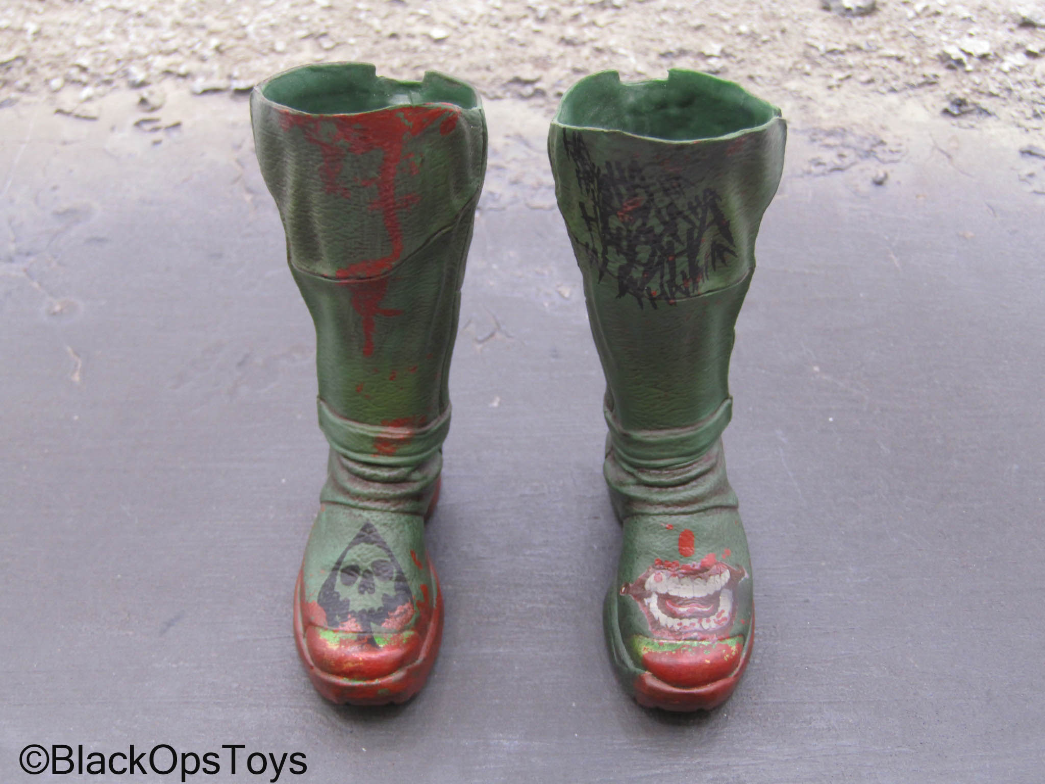 SS - Batman Joker - Green Boots (Peg Type) – BlackOpsToys