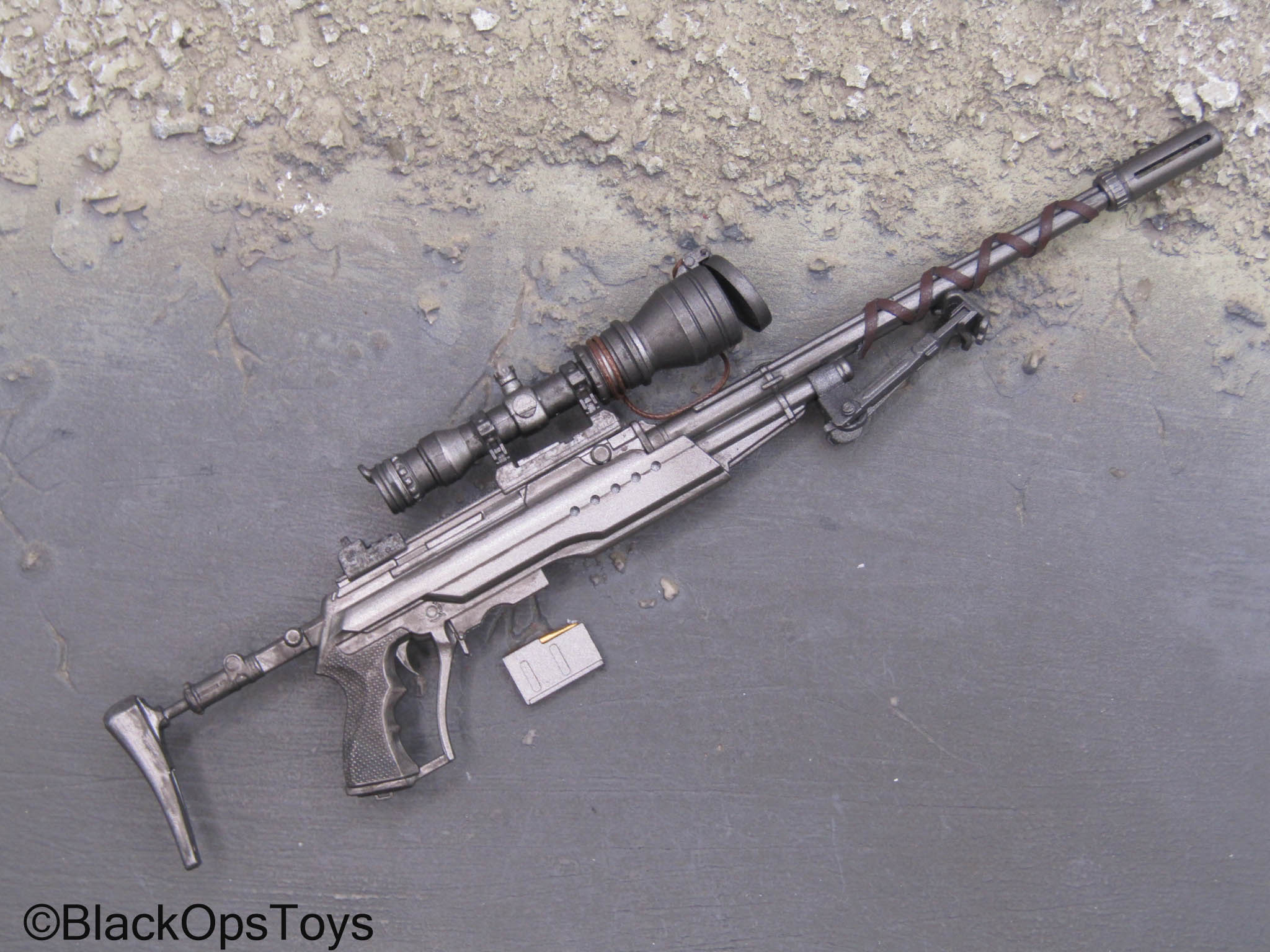 Futuristic Sniper Rifle w/Bipod – BlackOpsToys