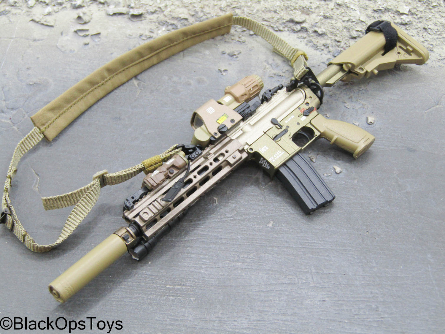 SMU Tier 1 Delta Force CST - 416 SMR Assault Rifle w/Attachment Set ...
