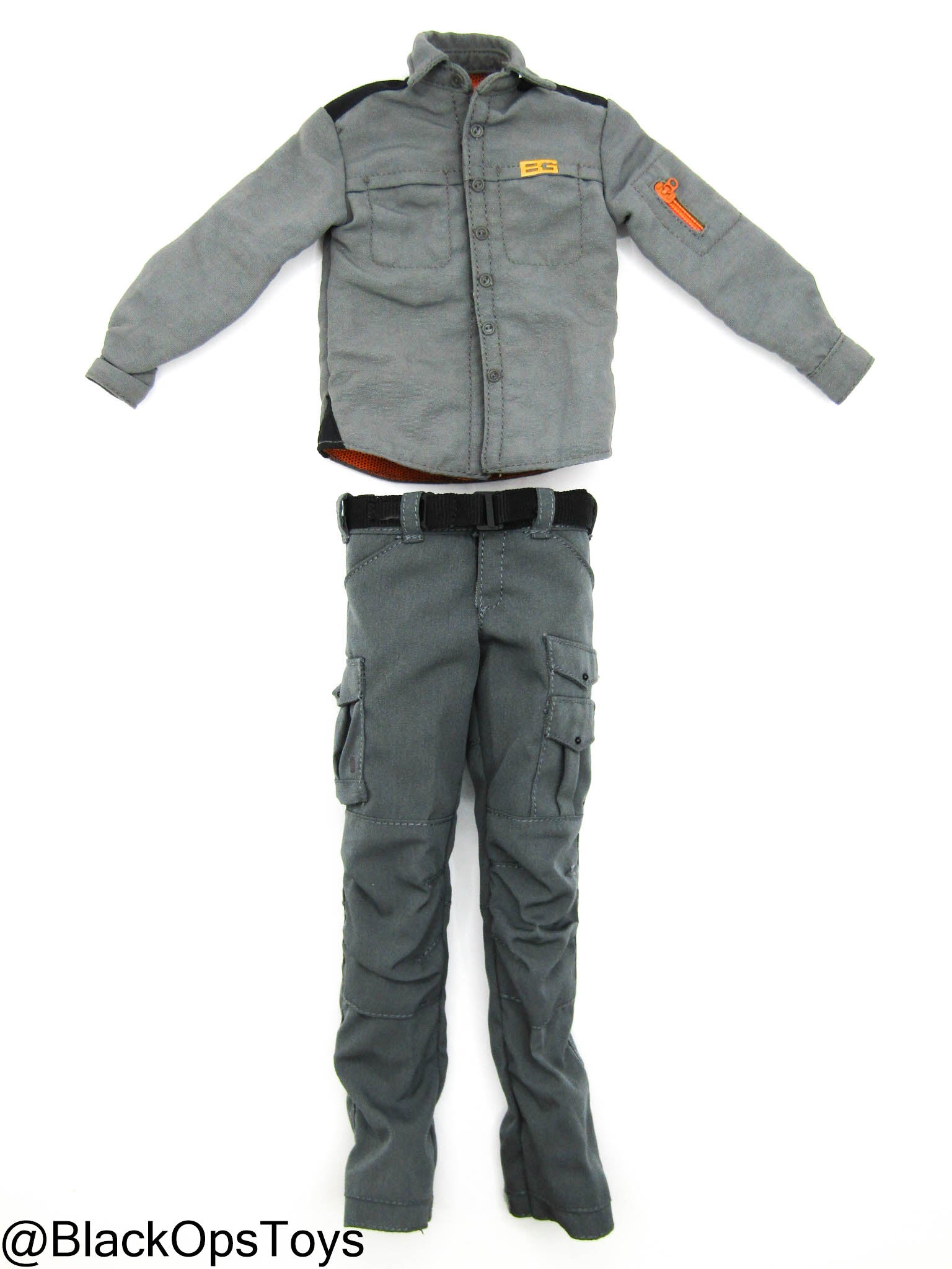 Grey BG Uniform Set – BlackOpsToys