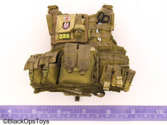 Tan MOLLE Plate Carrier Vest w/Gear & Pouch Set – BlackOpsToys
