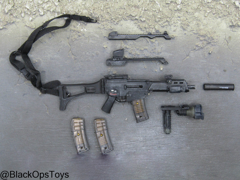 SWAT Team Sheriff Chuck - HK G36 Rifle w/Attachment Set – BlackOpsToys