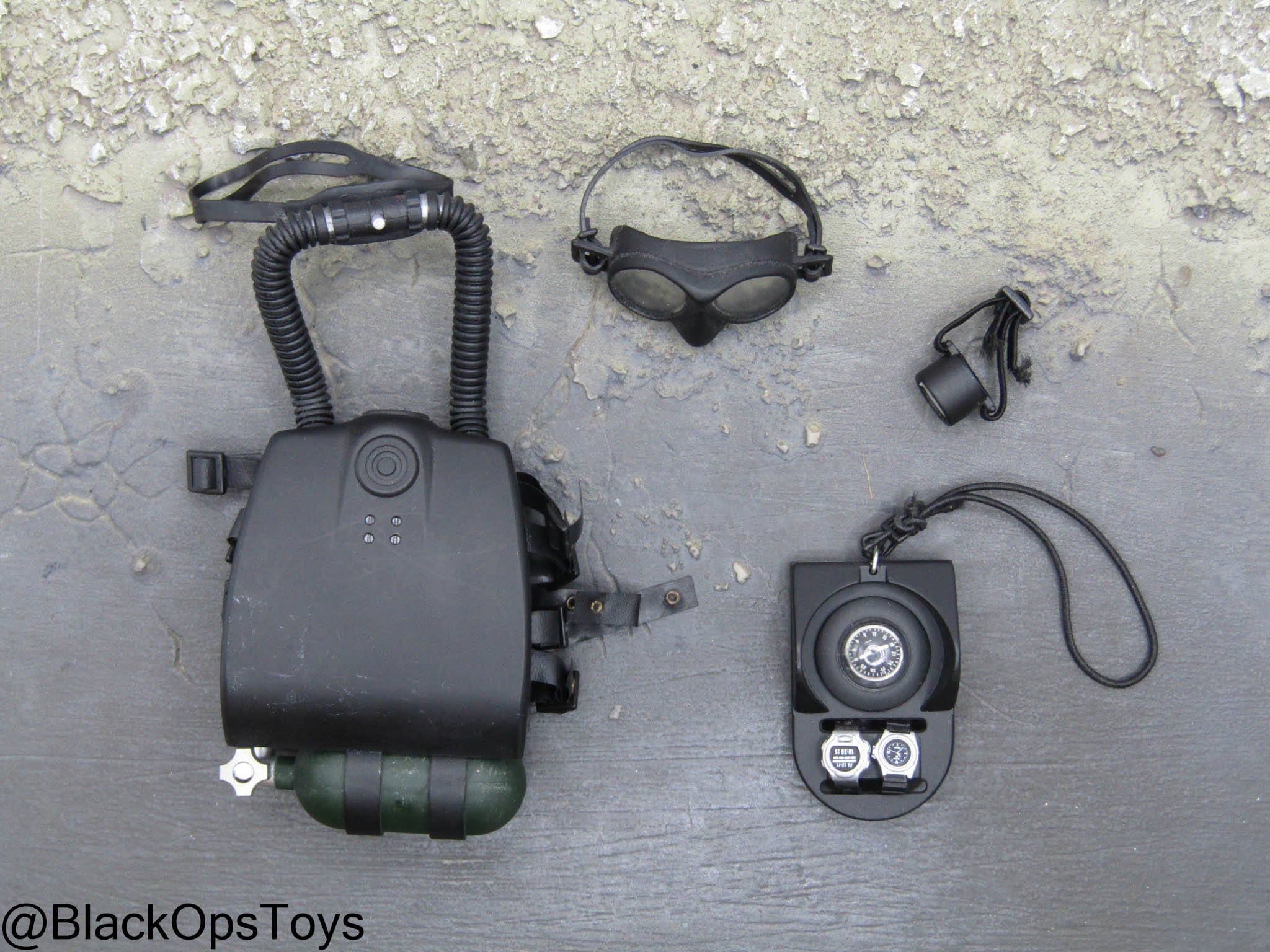 US Navy SEAL Stan - Black LAR Rebreather System – BlackOpsToys