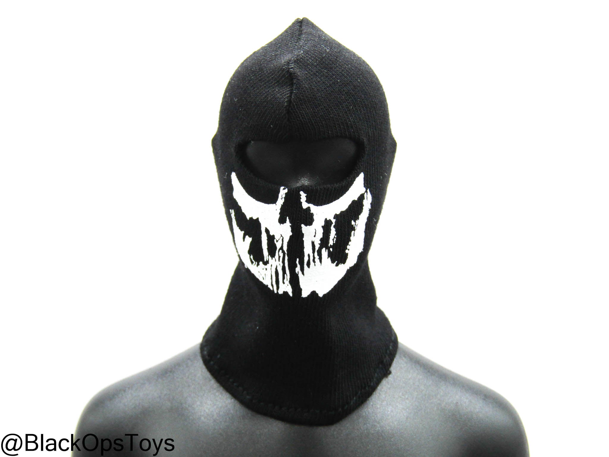 Russian SOBR Granit - Black Balaclava w/Skull Decal – BlackOpsToys