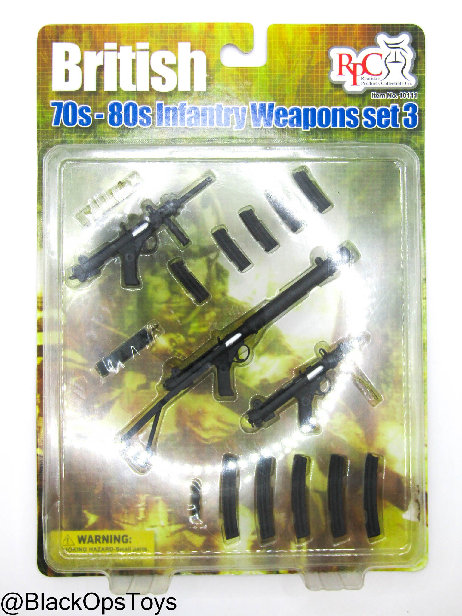 British 70s - 80s Infantry Weapons Set - MINT IN BOX – BlackOpsToys