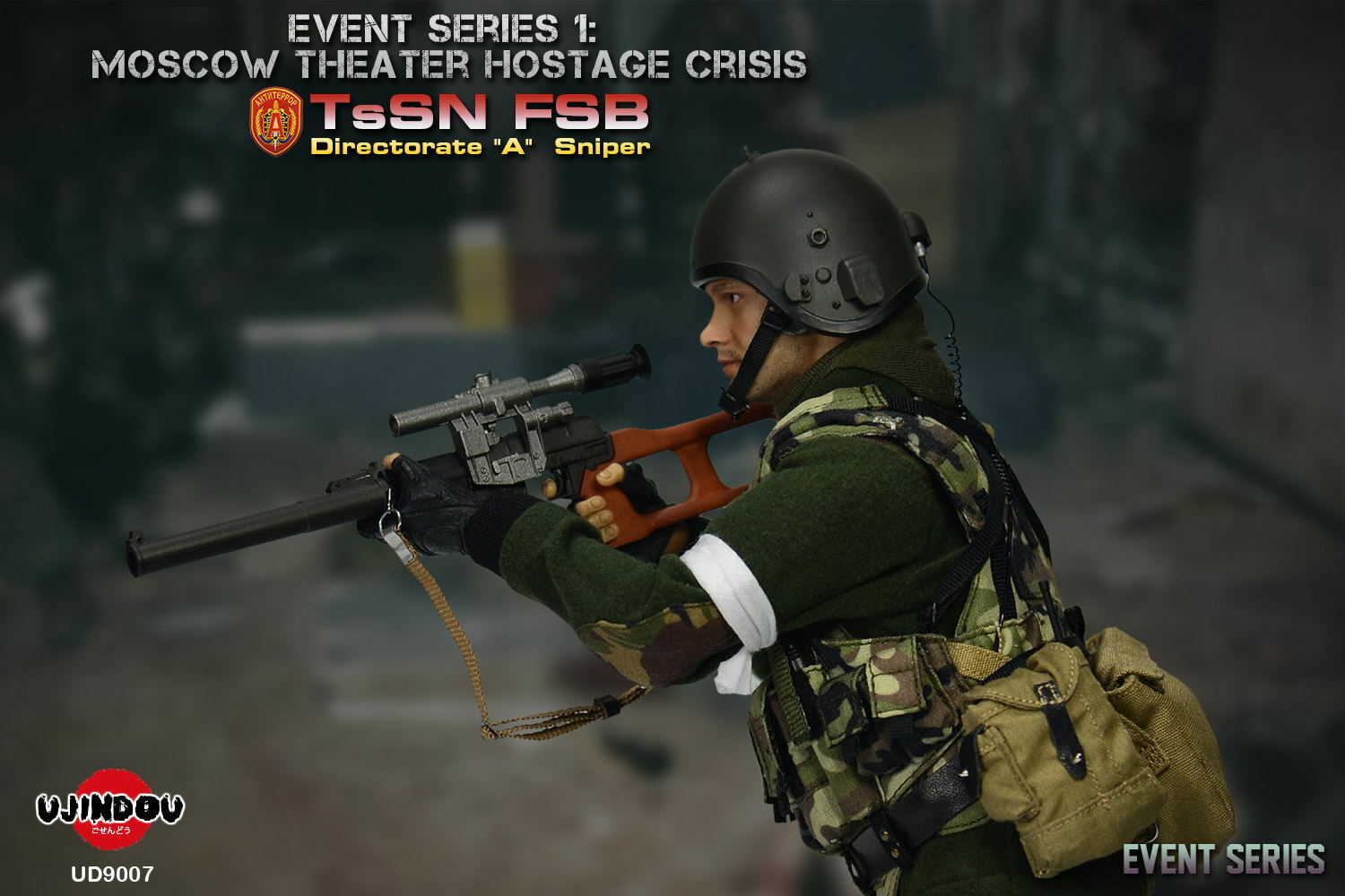 Russian TSSN FSB Directorate "A" Sniper - MINT IN BOX – BlackOpsToys