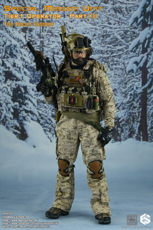 SMU Tier 1 Op. RECCE Element - Male Base Body w/Head Sculpt & Boots ...