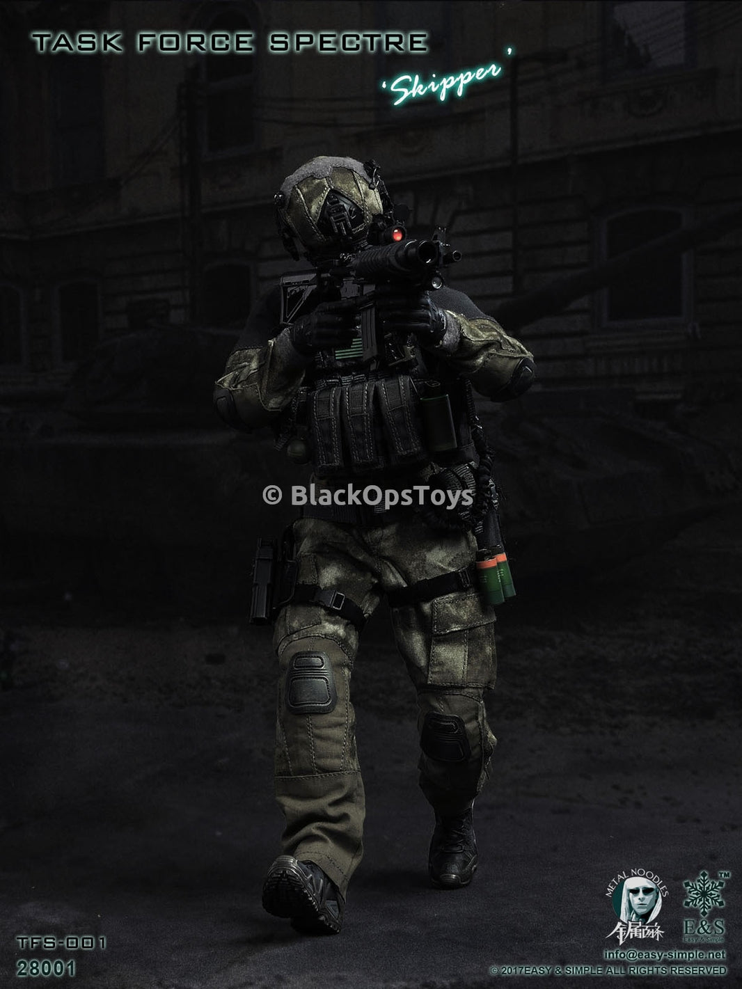 Scale Military Action Figures from BlackOpsToys