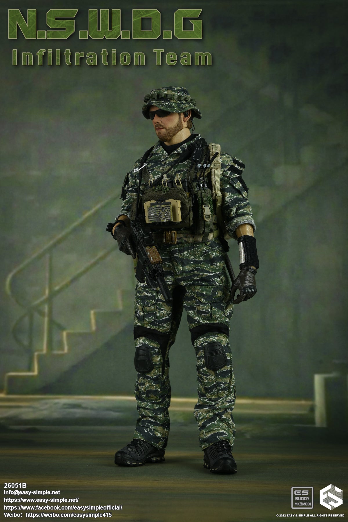 NSWDG Infiltration Team Ver. B - MINT IN BOX - 26051B – BlackOpsToys