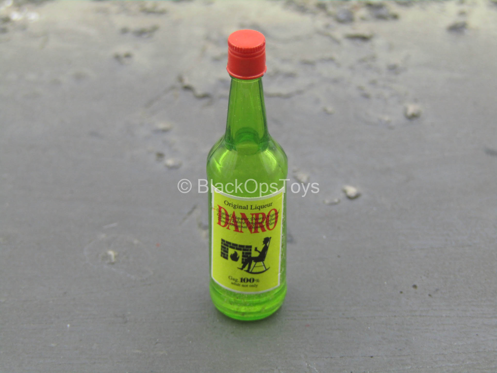 Green Alcohol Bottle – BlackOpsToys