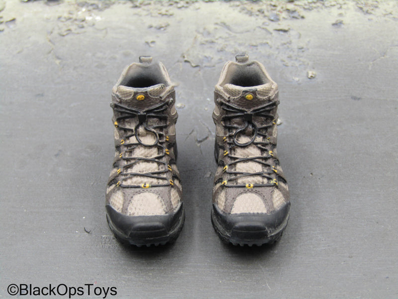 SMU Tier 1 Op. RECCE Element - Brown Combat Boots (Peg Type) – BlackOpsToys