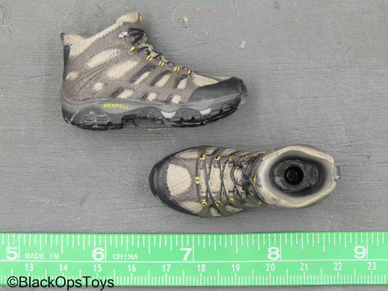 SMU Tier 1 Op. RECCE Element - Brown Combat Boots (Peg Type) – BlackOpsToys