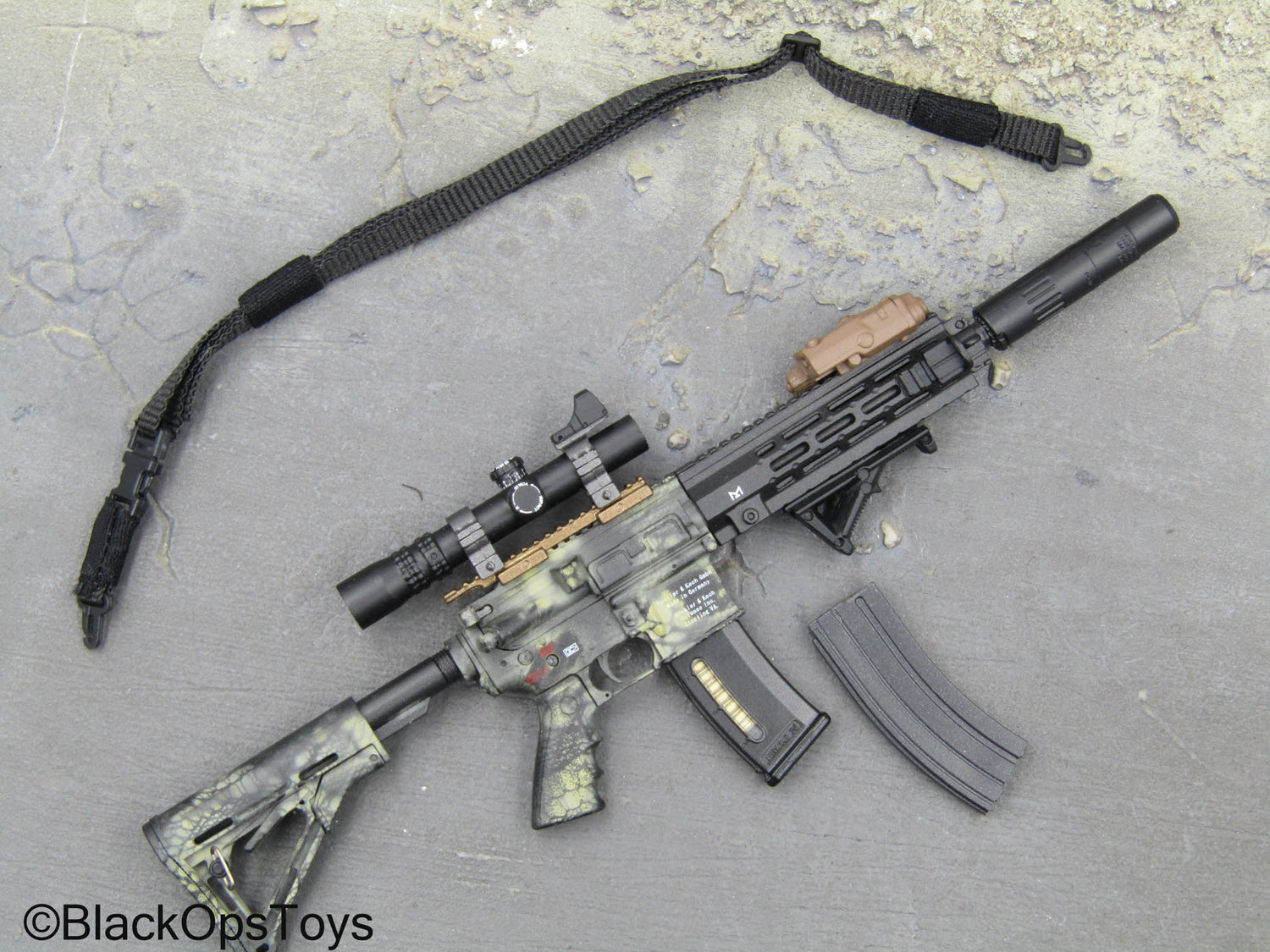 SMU Tier 1 Op. RECCE Element - HK416 Rifle w/Attachment Set – BlackOpsToys