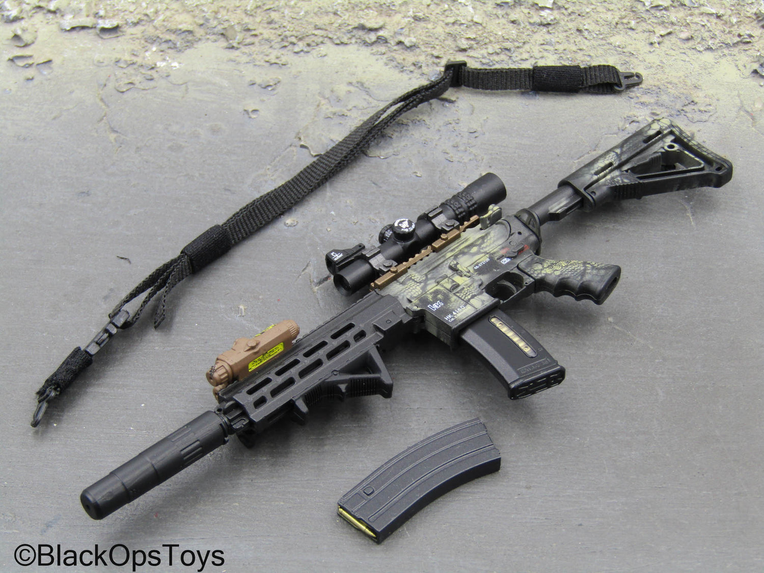 SMU Tier 1 Op. RECCE Element - HK416 Rifle w/Attachment Set – BlackOpsToys
