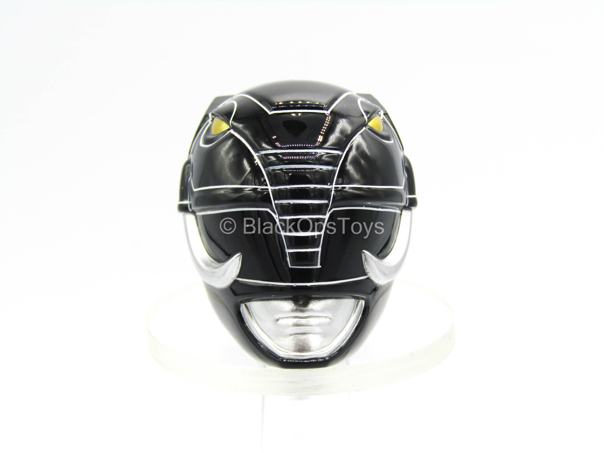 Power Rangers - Black Ranger - Black Helmeted Head Sculpt – BlackOpsToys