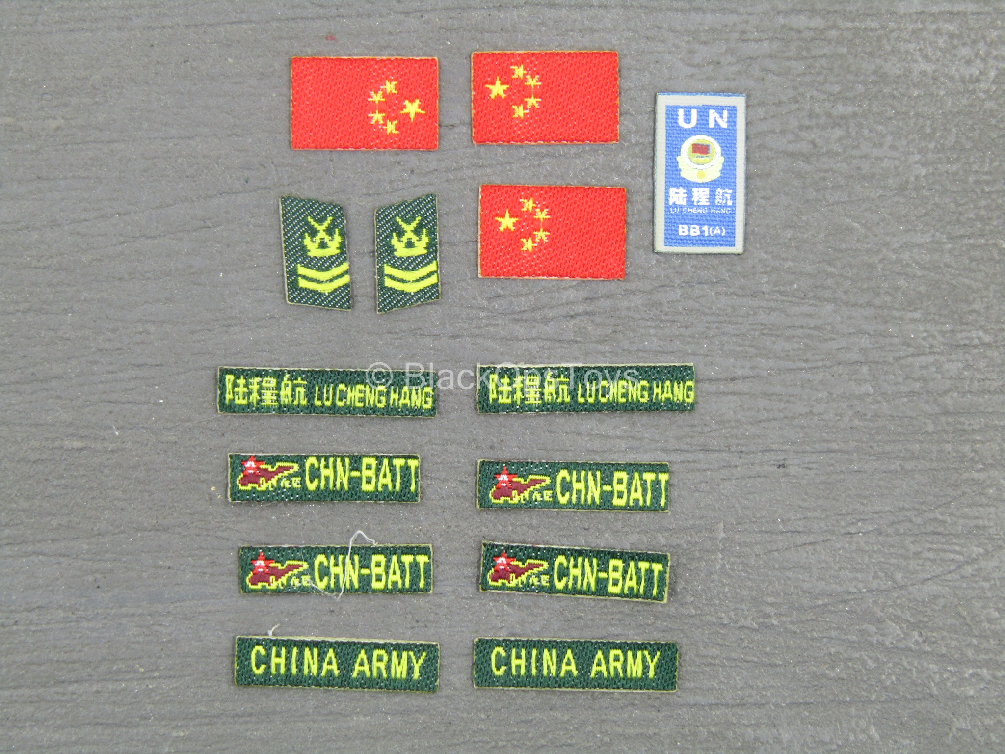 PLA UN Peacekeeper - Patch Set – BlackOpsToys