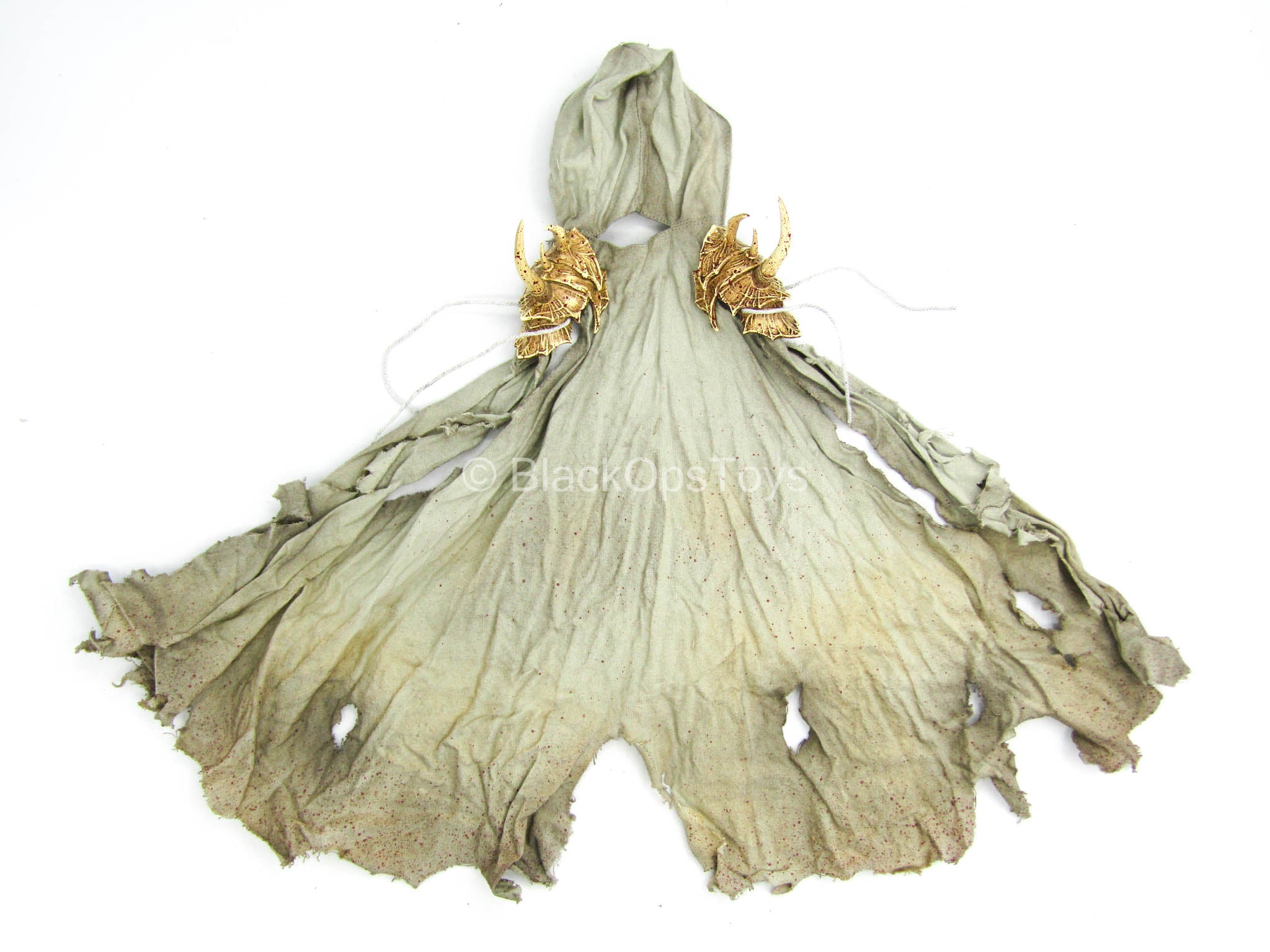 Black Shaman - Weathered & Tattered Female Cape – BlackOpsToys