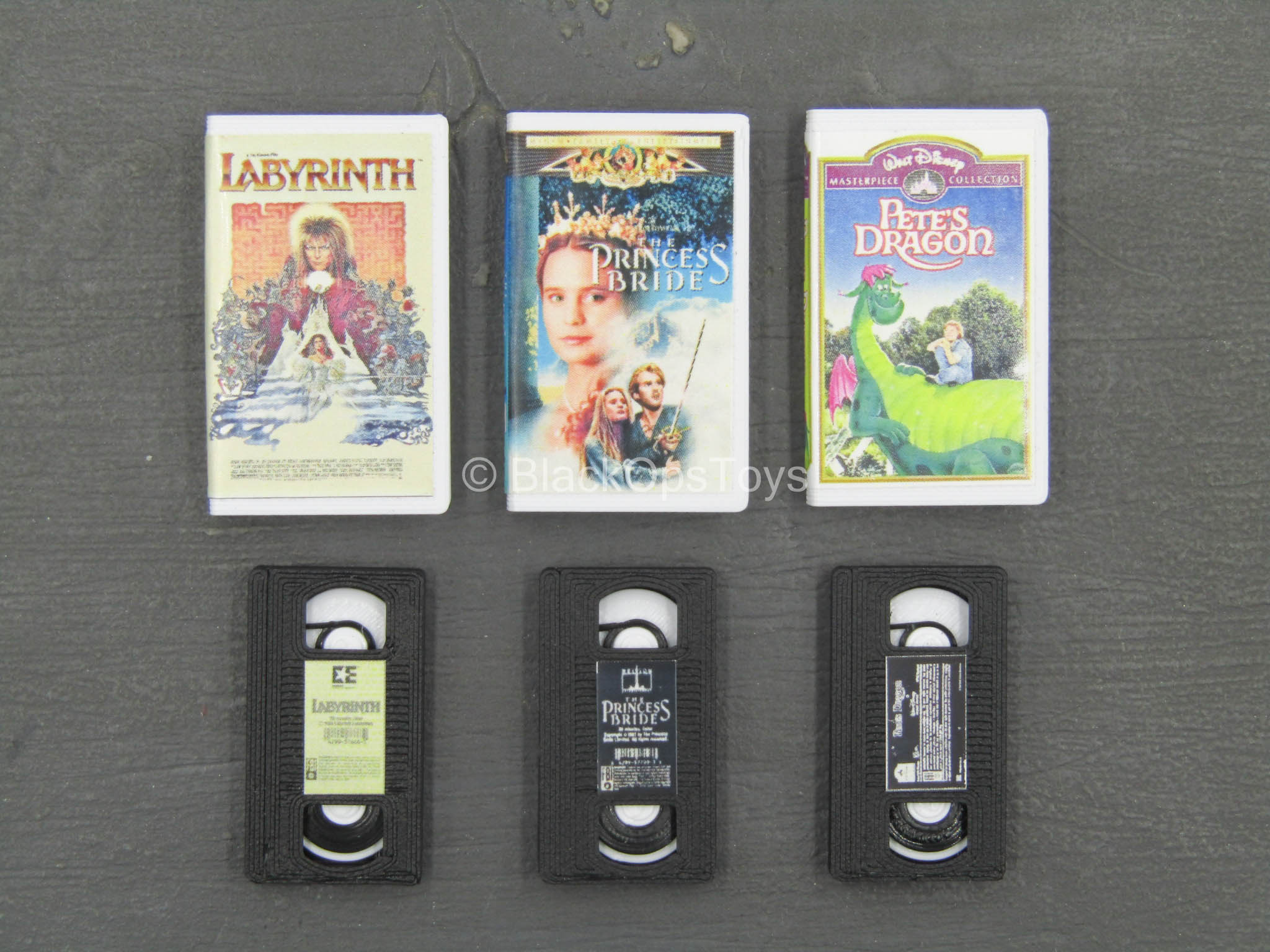 Custom VHS Movie Set w/Case (Type 5) – BlackOpsToys