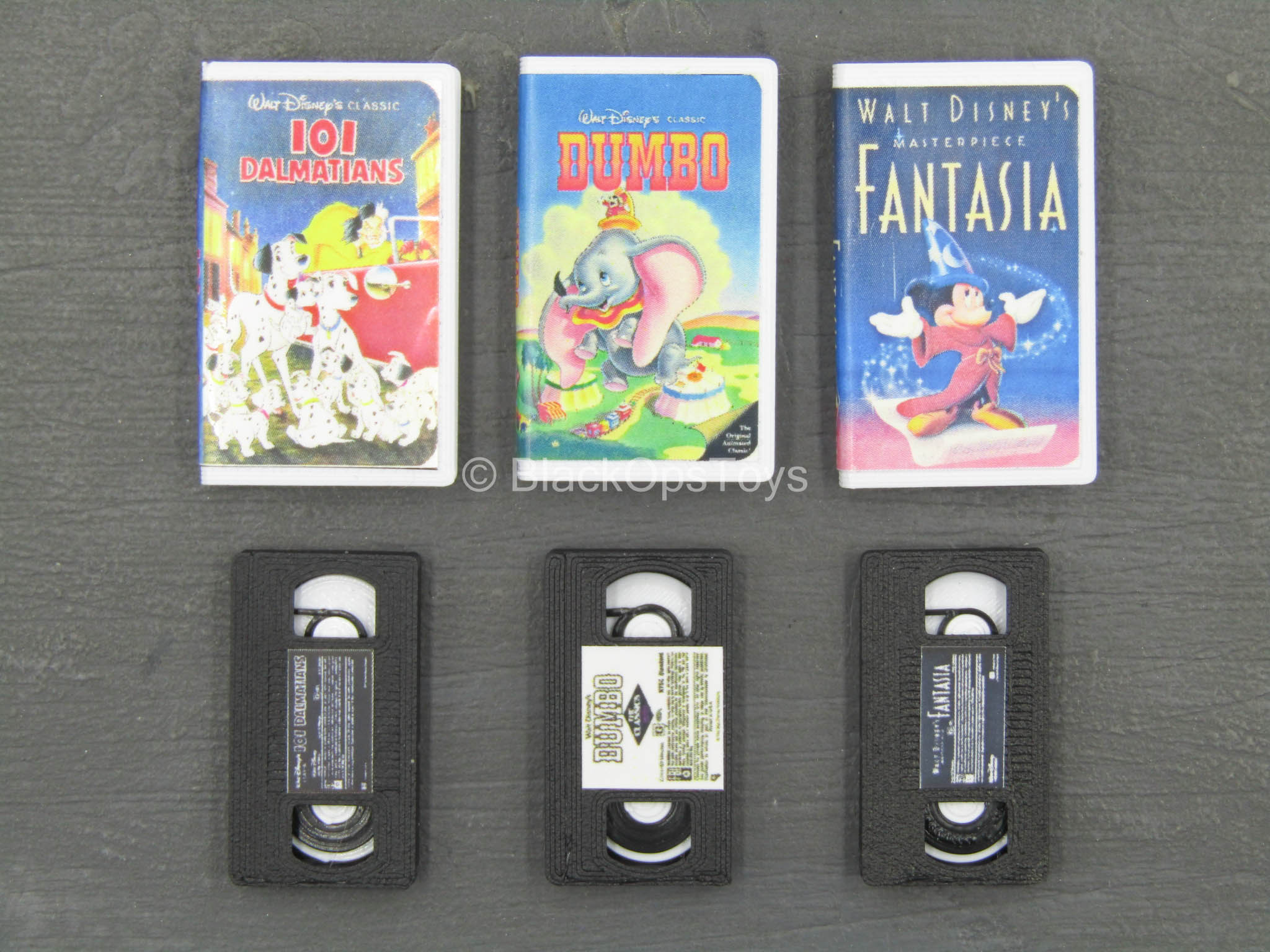 Custom VHS Movie Set w/Case (Type 6) – BlackOpsToys