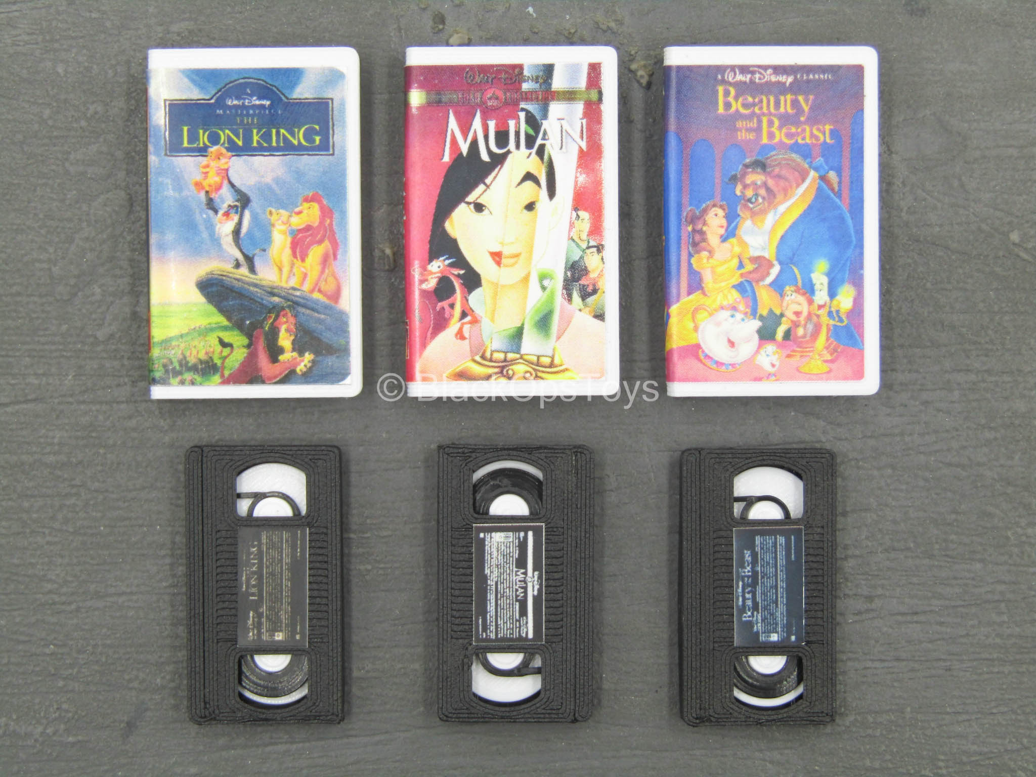 Custom VHS Movie Set w/Case (Type 7) – BlackOpsToys