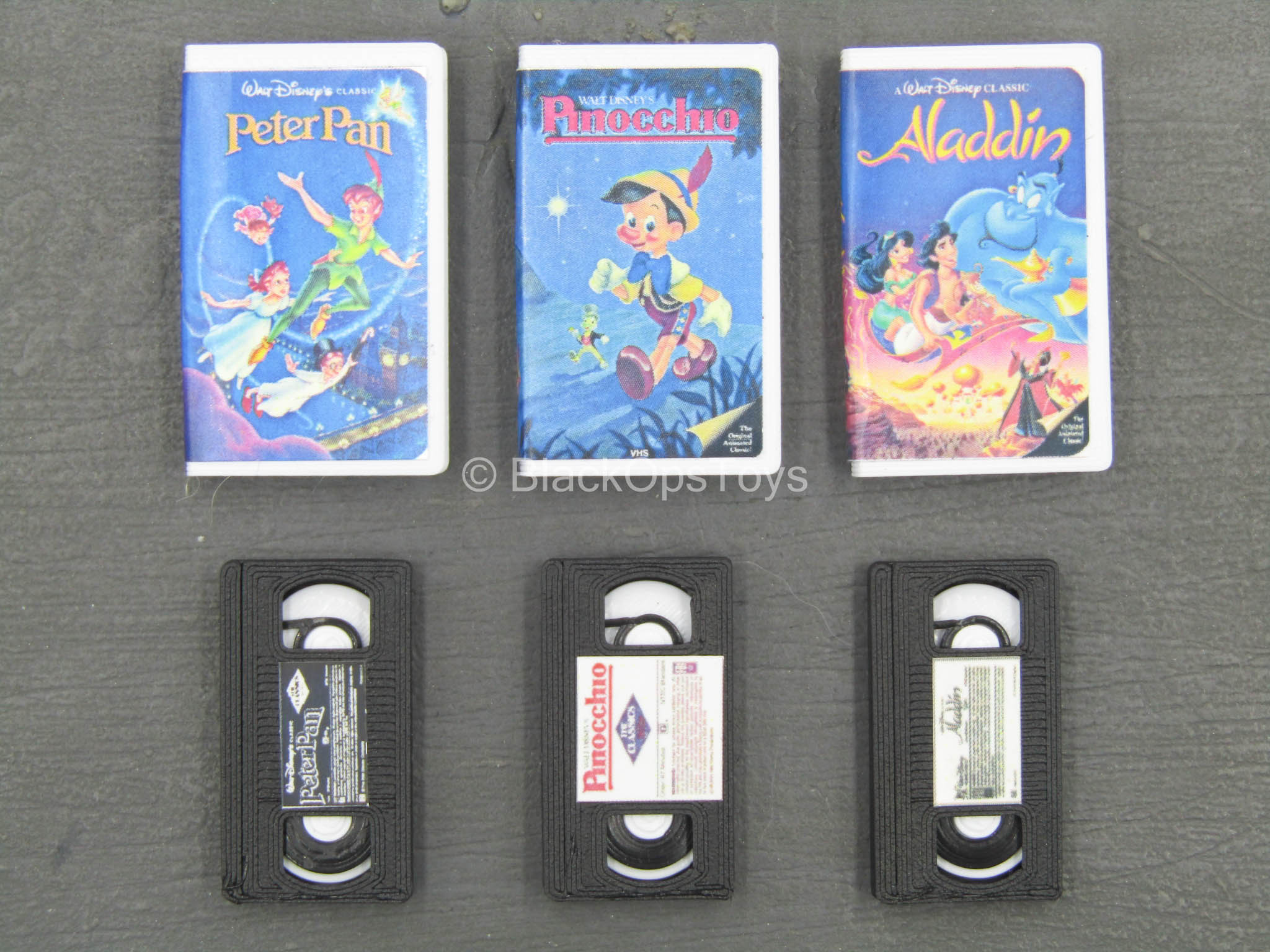 Custom VHS Movie Set w/Case (Type 8) – BlackOpsToys
