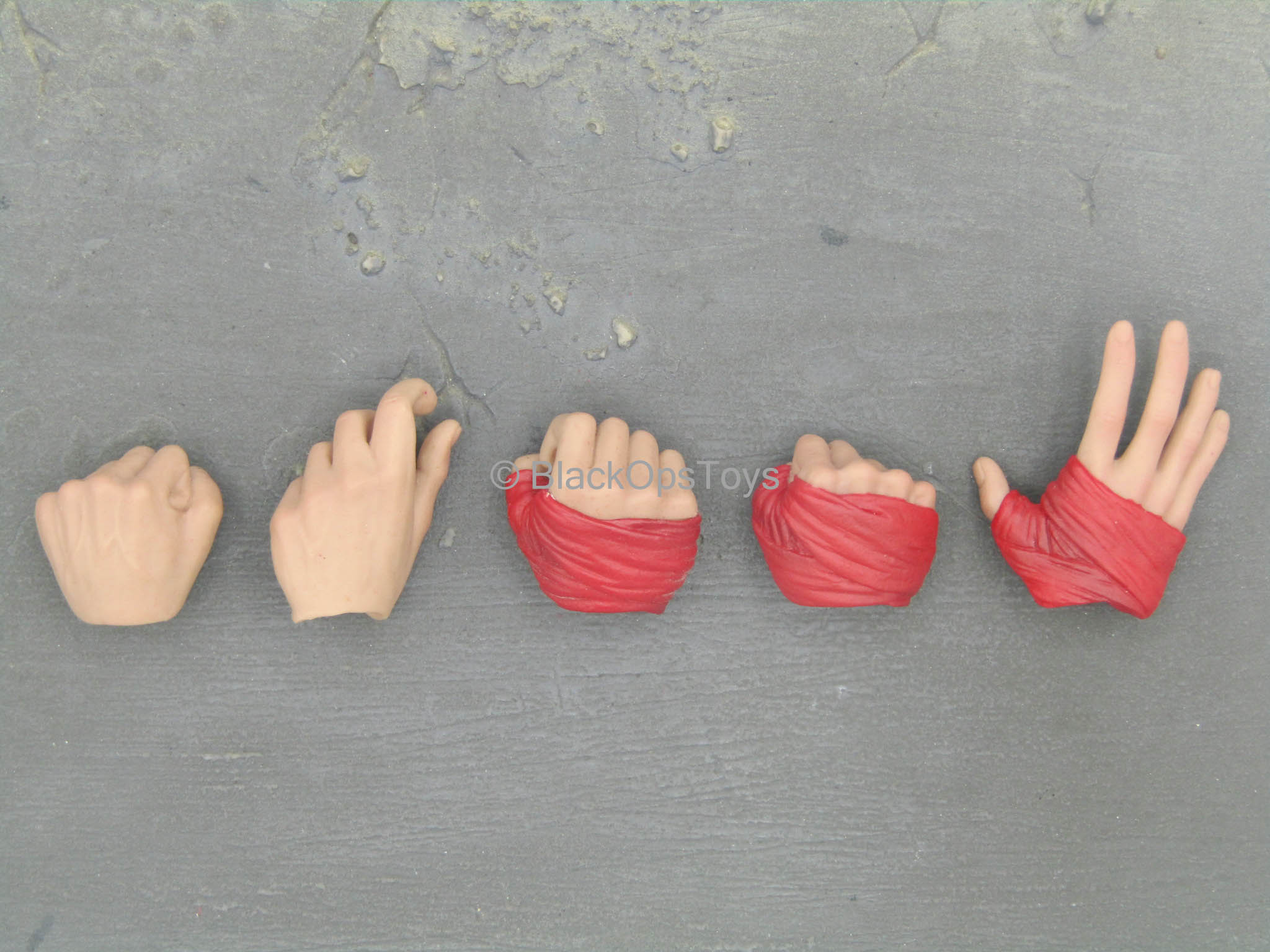 Thor - Male Red Gloved Hand Set – BlackOpsToys