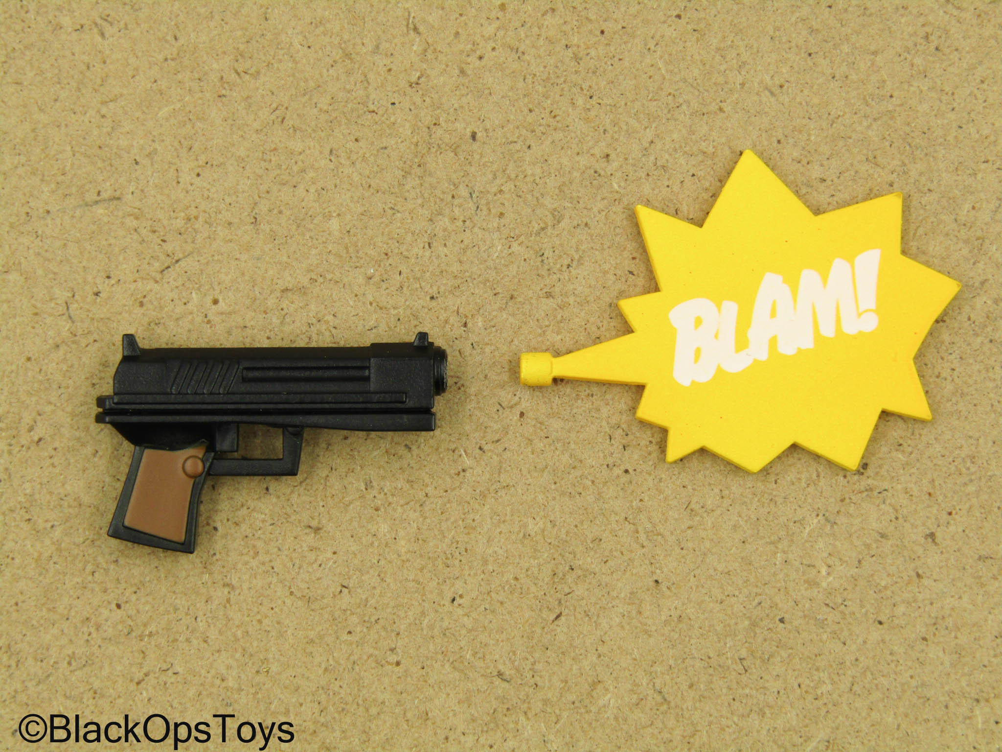 1/12 - Revenger - Pistol w/"Blam!" FX – BlackOpsToys