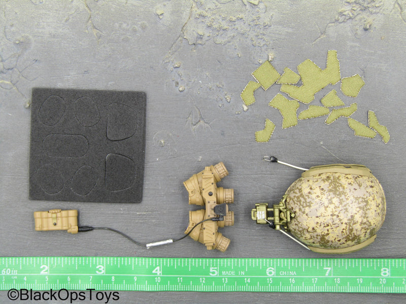 SMU CCT Tier 1 Op. - AOR1 Helmet w/Quad GPNVG – BlackOpsToys