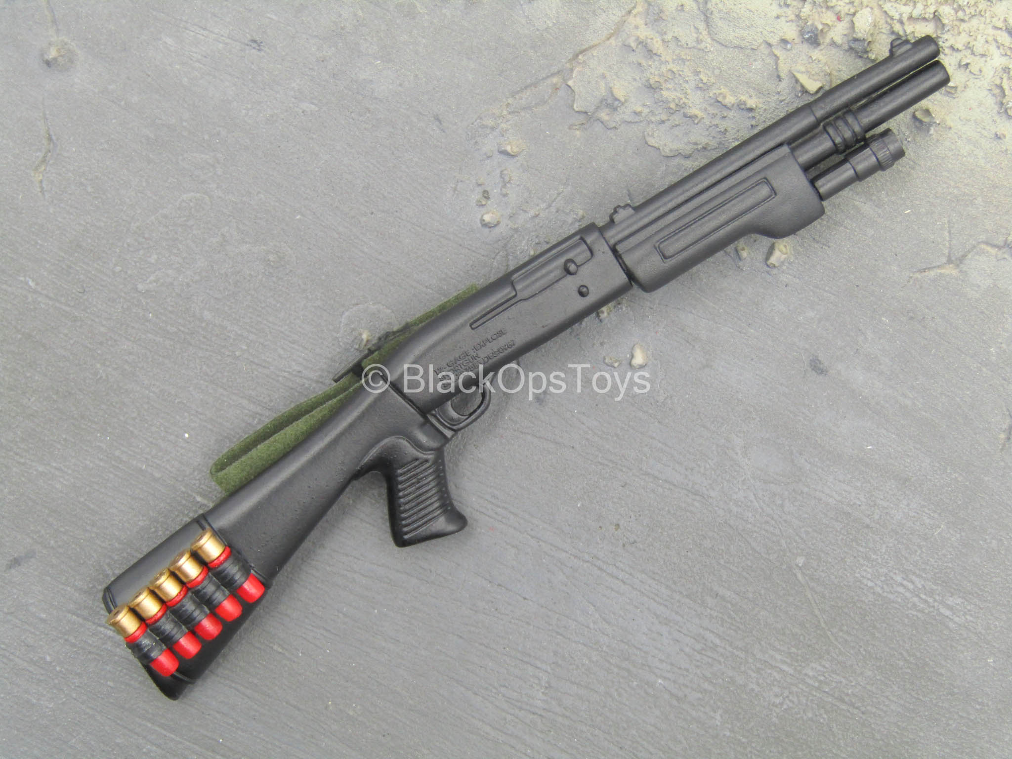 Cleveland PD SWAT Team - Black METAL Shotgun w/Sling – BlackOpsToys