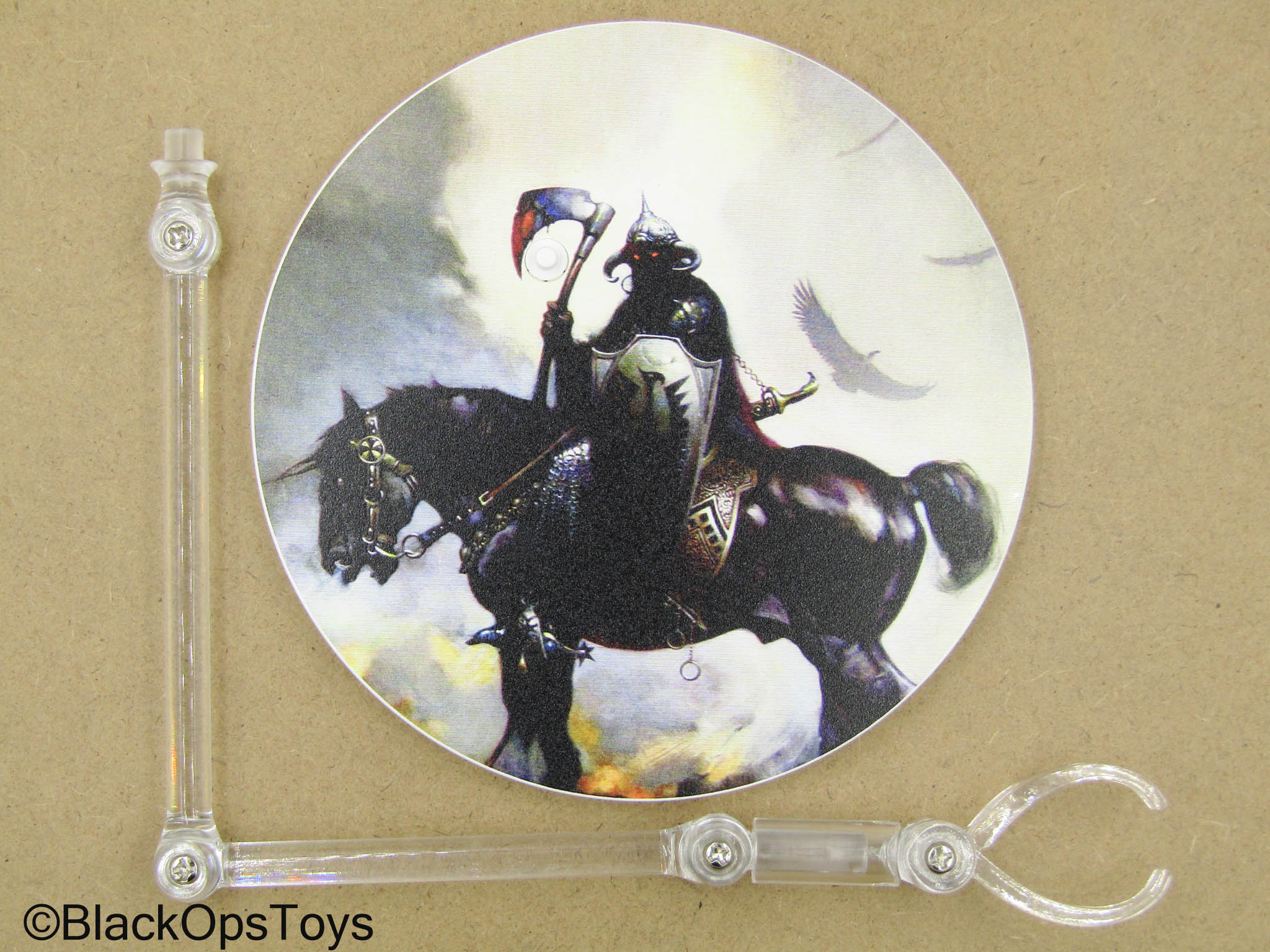 1/12 - Death Dealer - Base Figure Stand – BlackOpsToys