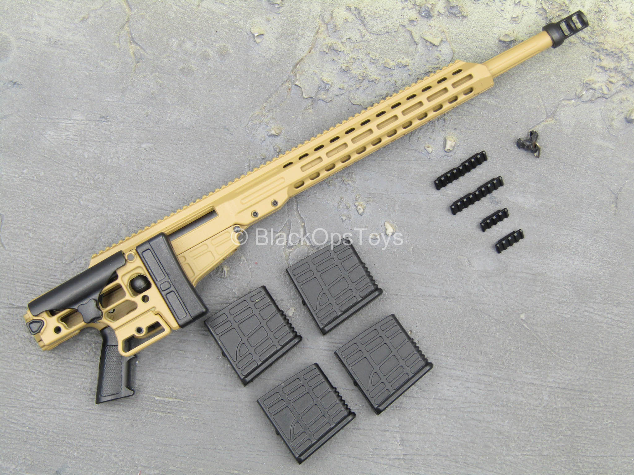 Tan MK22 MOD0 ASR Bolt Action Sniper Rifle – BlackOpsToys
