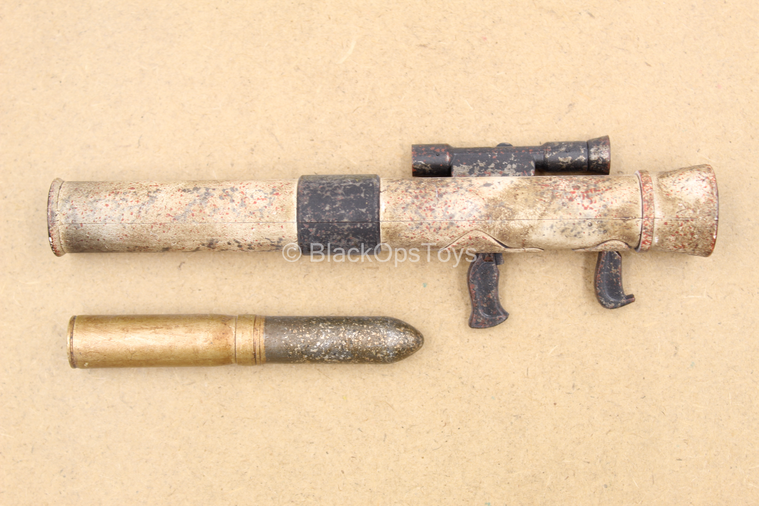 1/12 - Heavy TK - Weathered Rocket Launcher w/Shell – BlackOpsToys