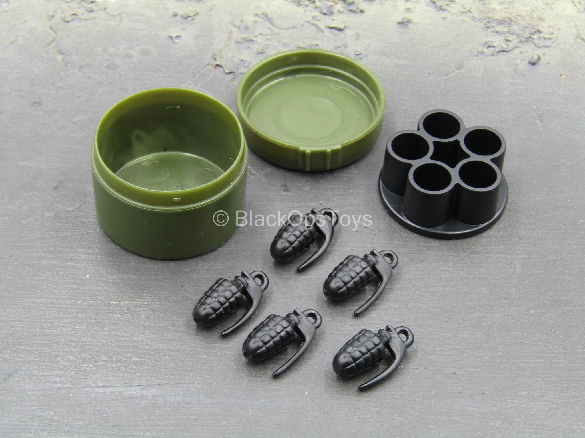 Green Grenade Container w/Grenades – BlackOpsToys