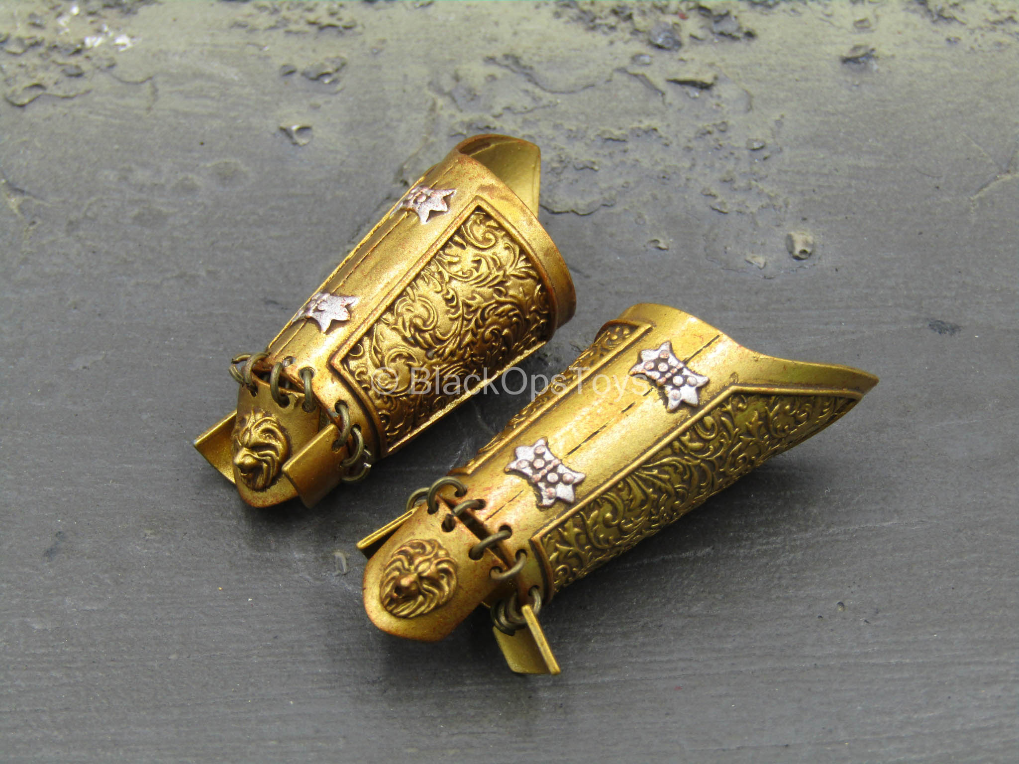 Persian Cavalry - Metal Gold Like Gauntlets – BlackOpsToys