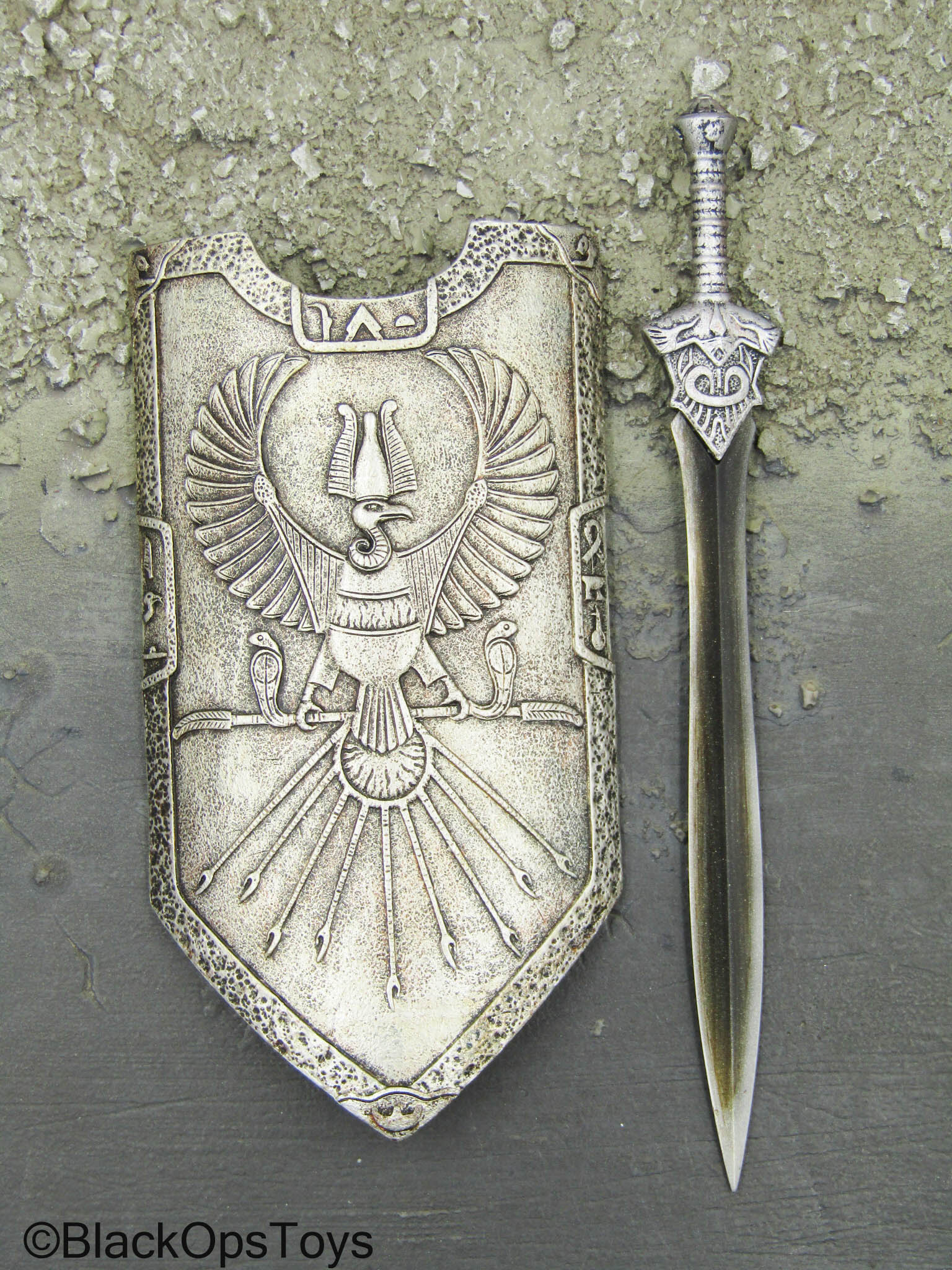 Osiris - Silver Ver. - Sword w/Shield – BlackOpsToys