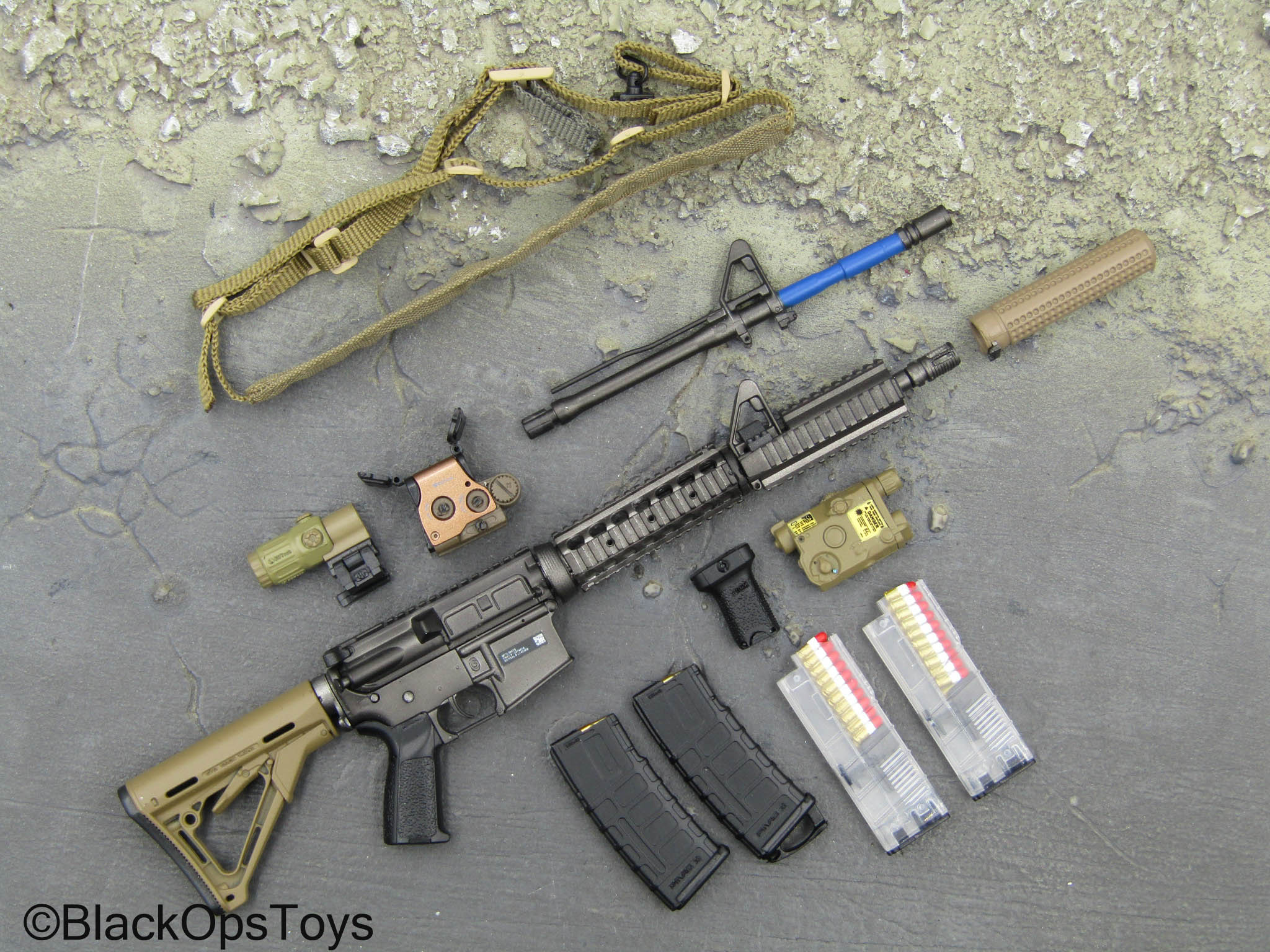 31st Marine Expeditionary Unit - MK18 Rifle w/Attachments & Training B ...
