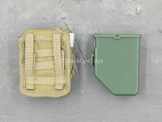Iraq SOF - SAW Gunner - Tan SAW MOLLE Pouch w/SAW Drum – BlackOpsToys