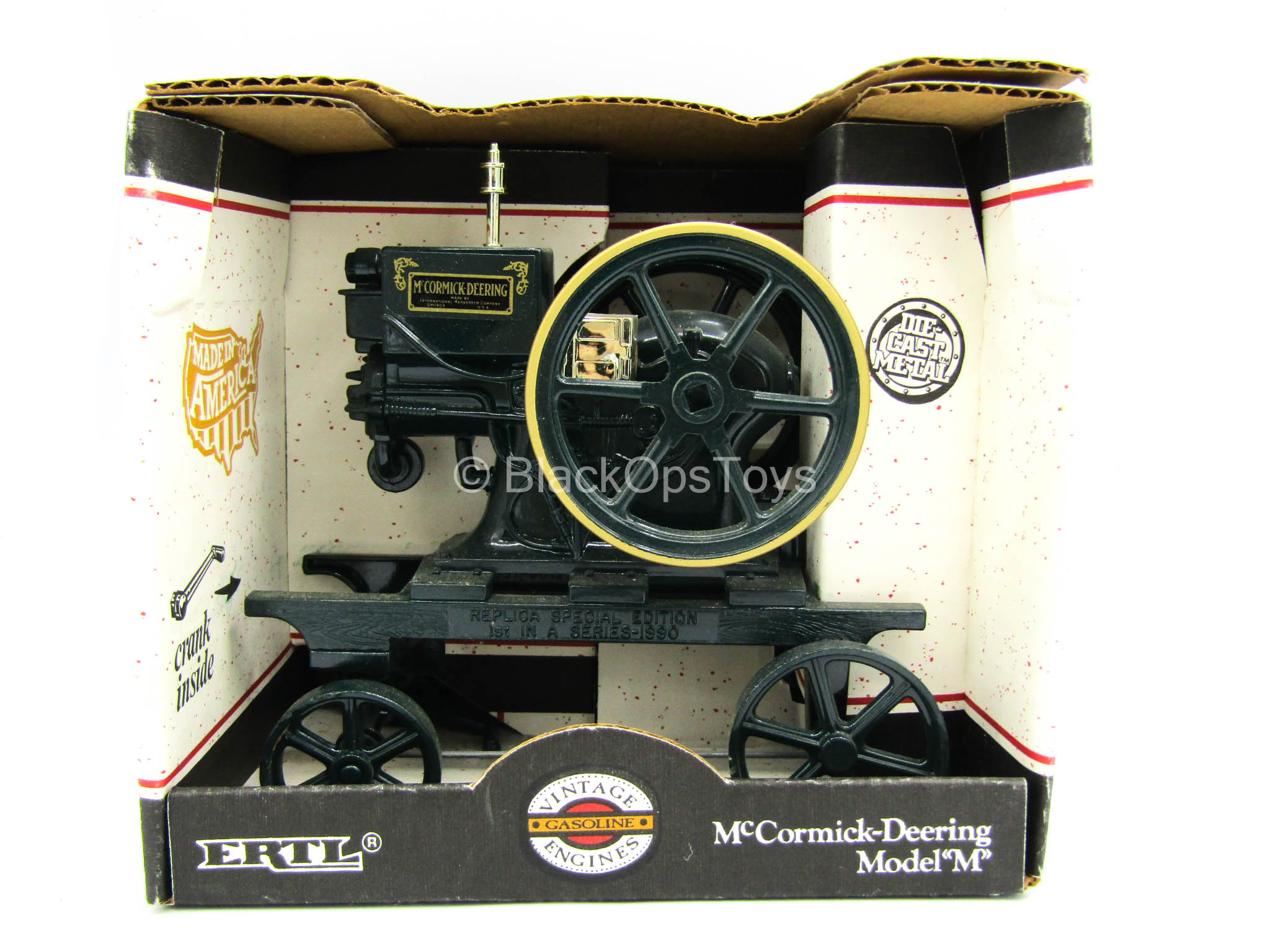 McCormick Deering Model "M" Die-Cast Metal - MINT IN BOX – BlackOpsToys