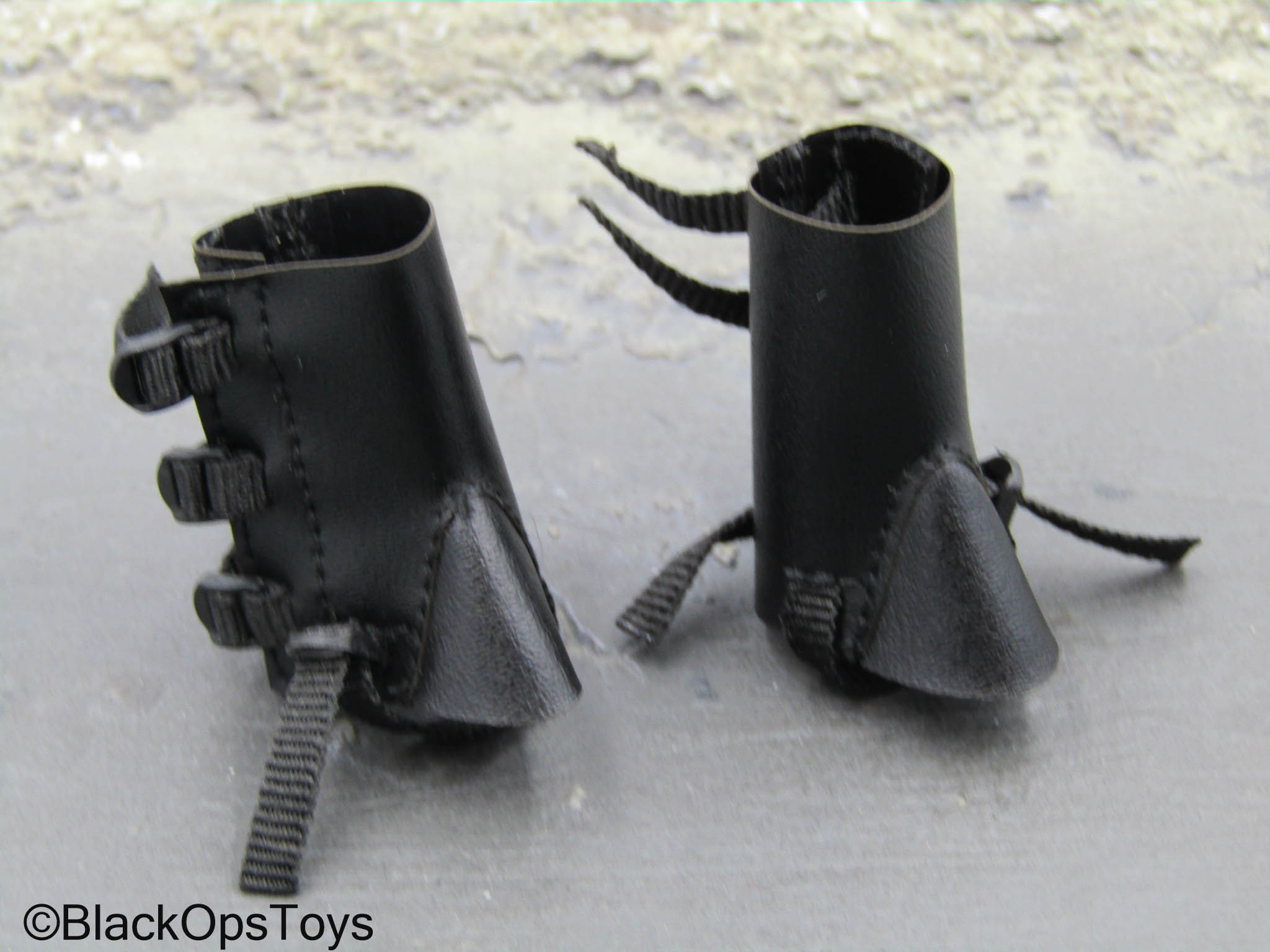 Task Force 58 CPO Erica Storm - Black Boot Gaiters – BlackOpsToys