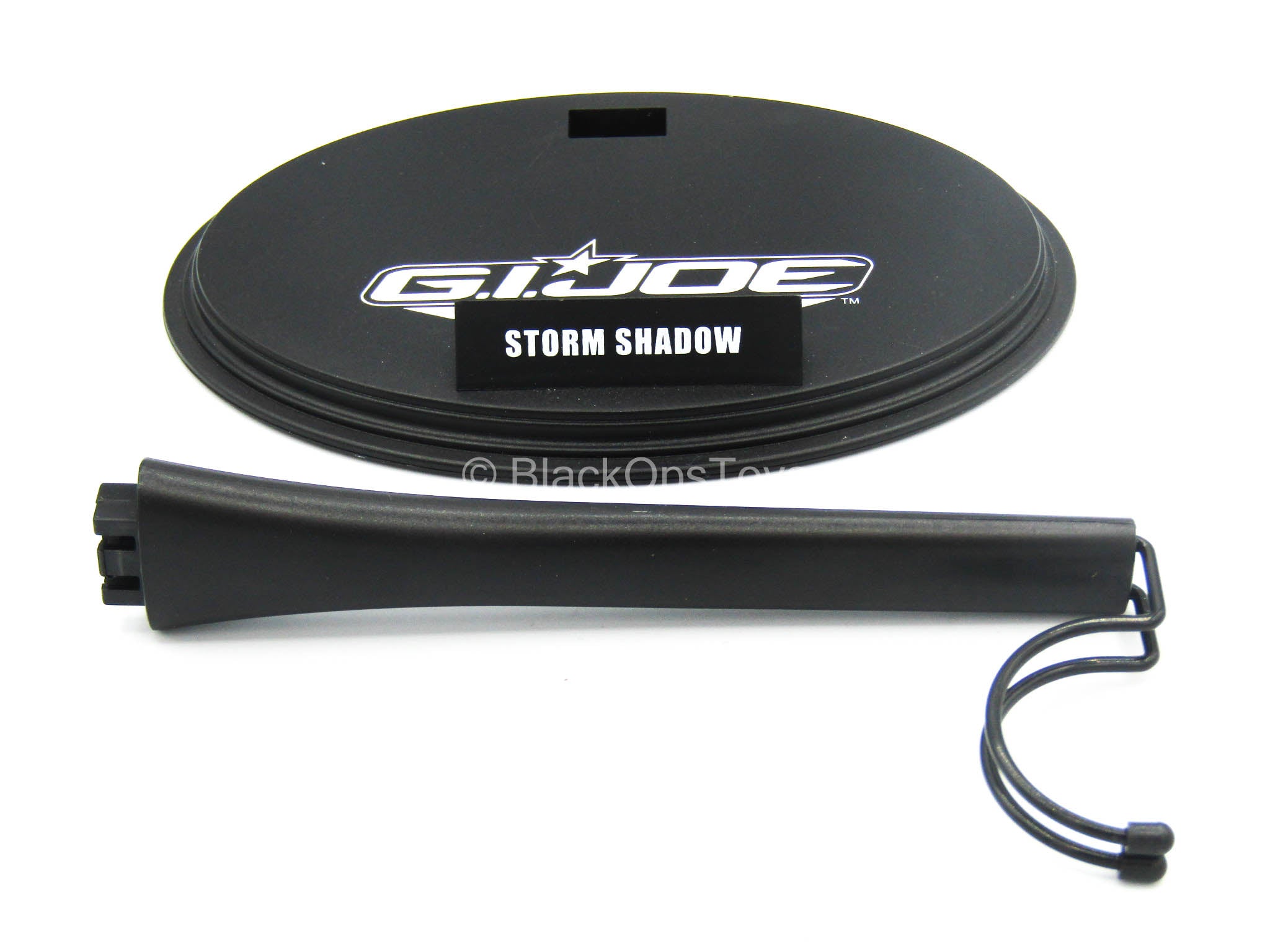 GI Joe - Storm Shadow - Base Figure Stand – BlackOpsToys