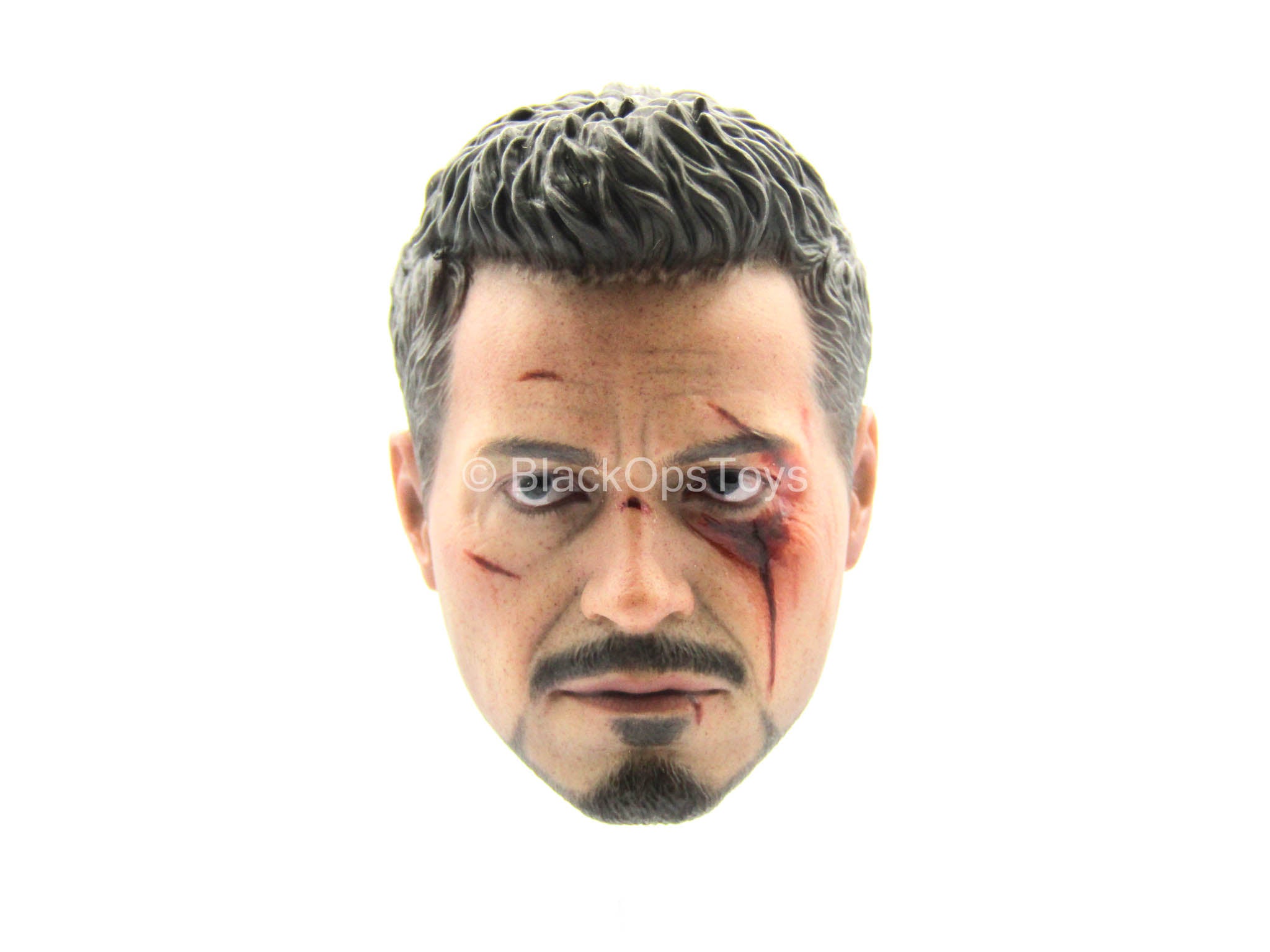 Iron Man 3 - Tony Stark - Head Sculpt w/Robert Downey Jr Likeness ...