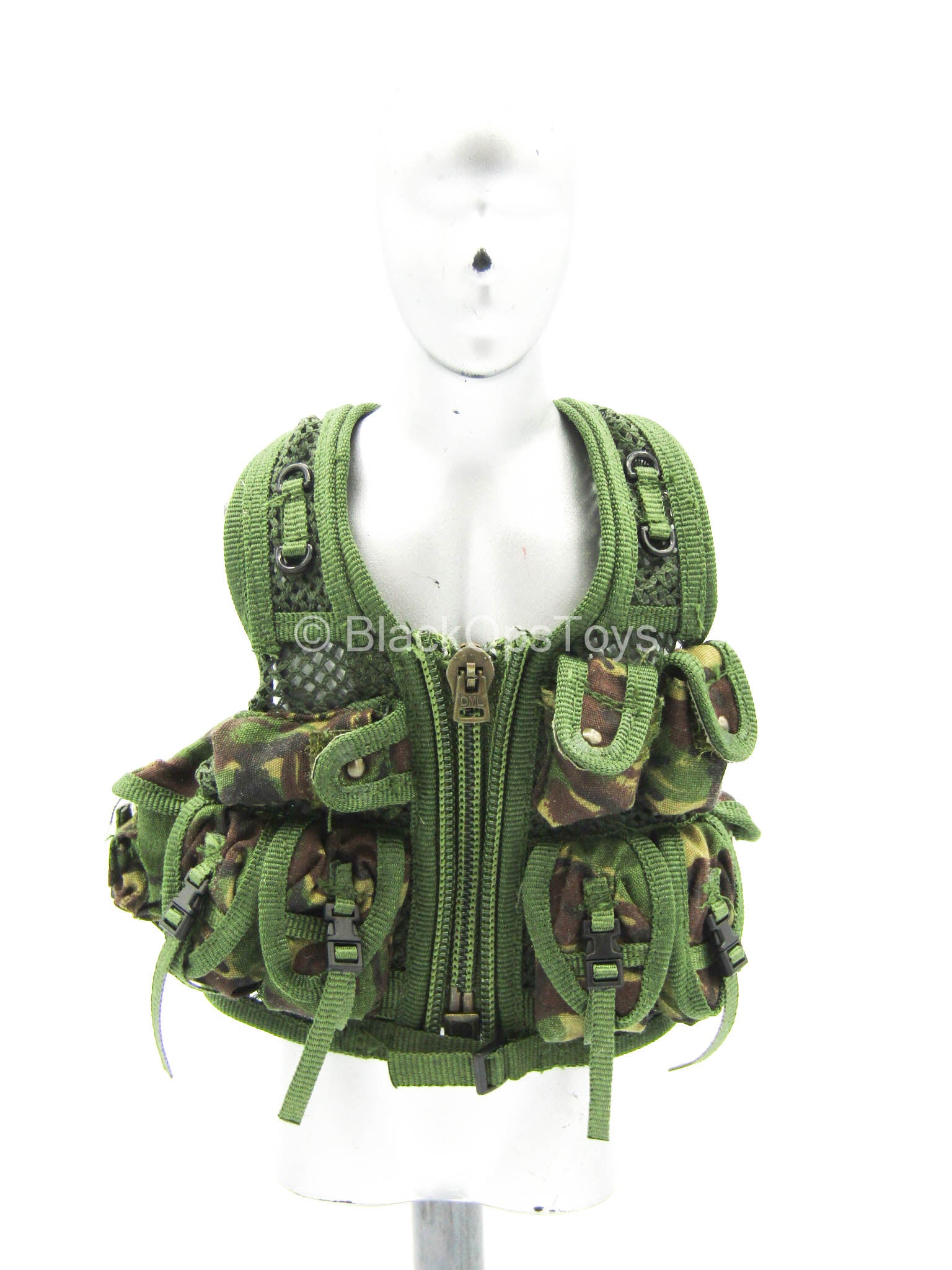 Royal Marines - Commando - Woodland Camo Tactical Vest – BlackOpsToys