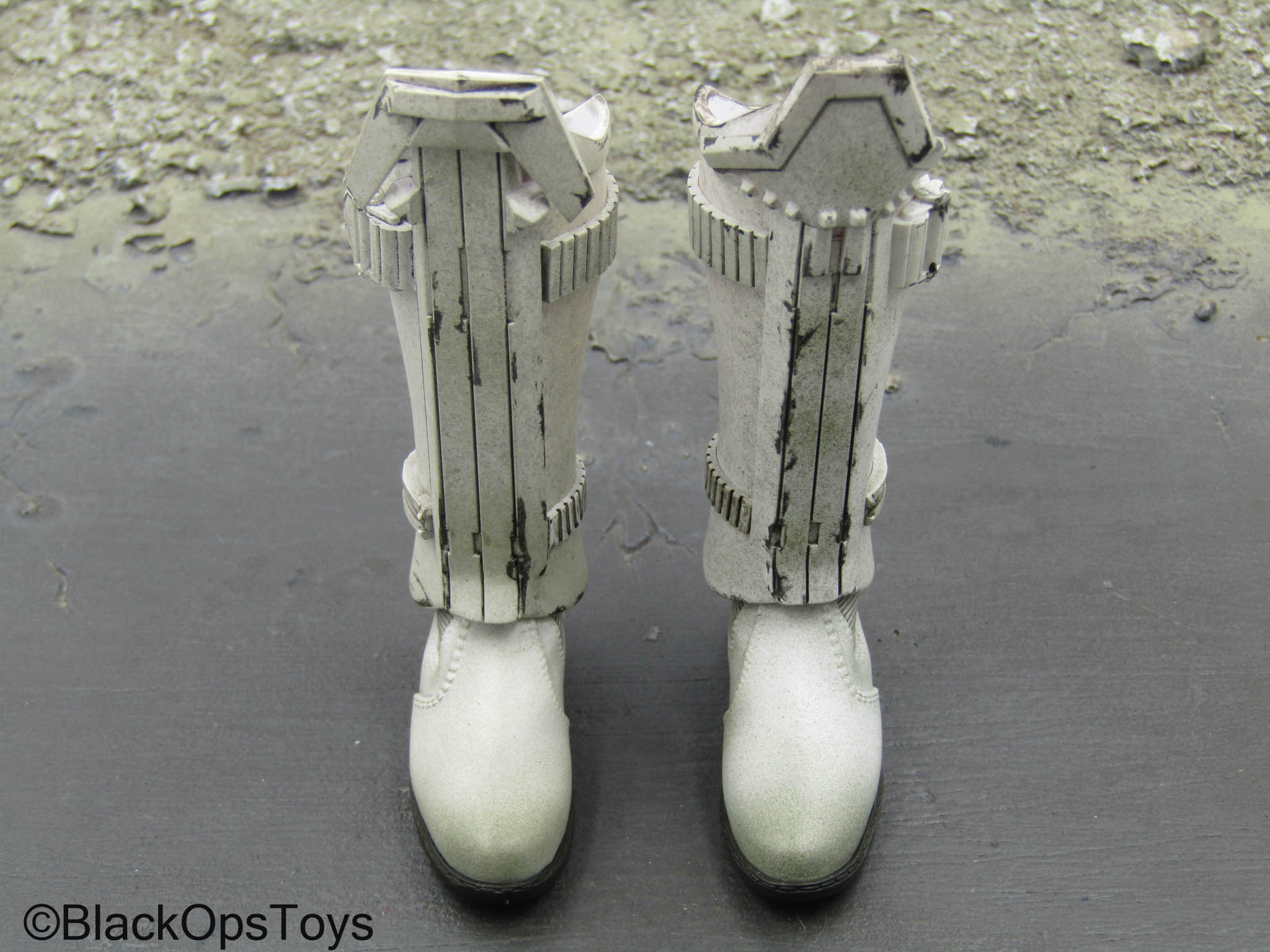 Star Wars Tank Commander - White Boots w/Shin Guards (Peg Type ...
