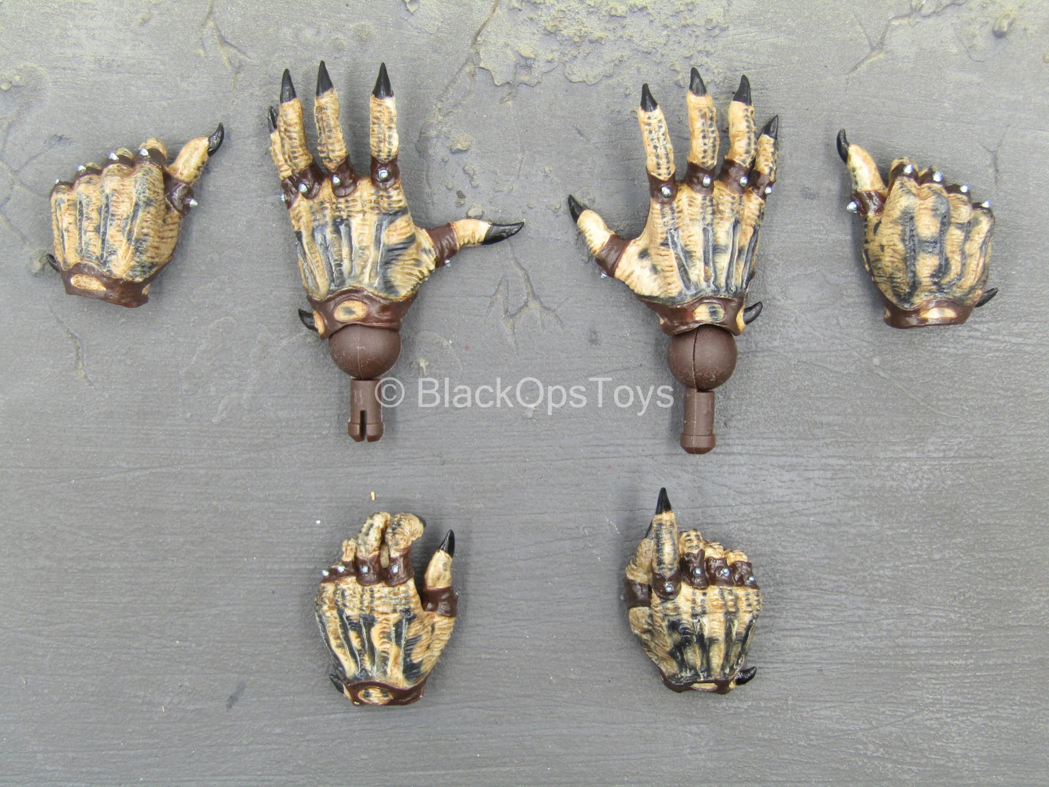 Predator 2 - Elder Predator - Male Yautja Hand Set – BlackOpsToys