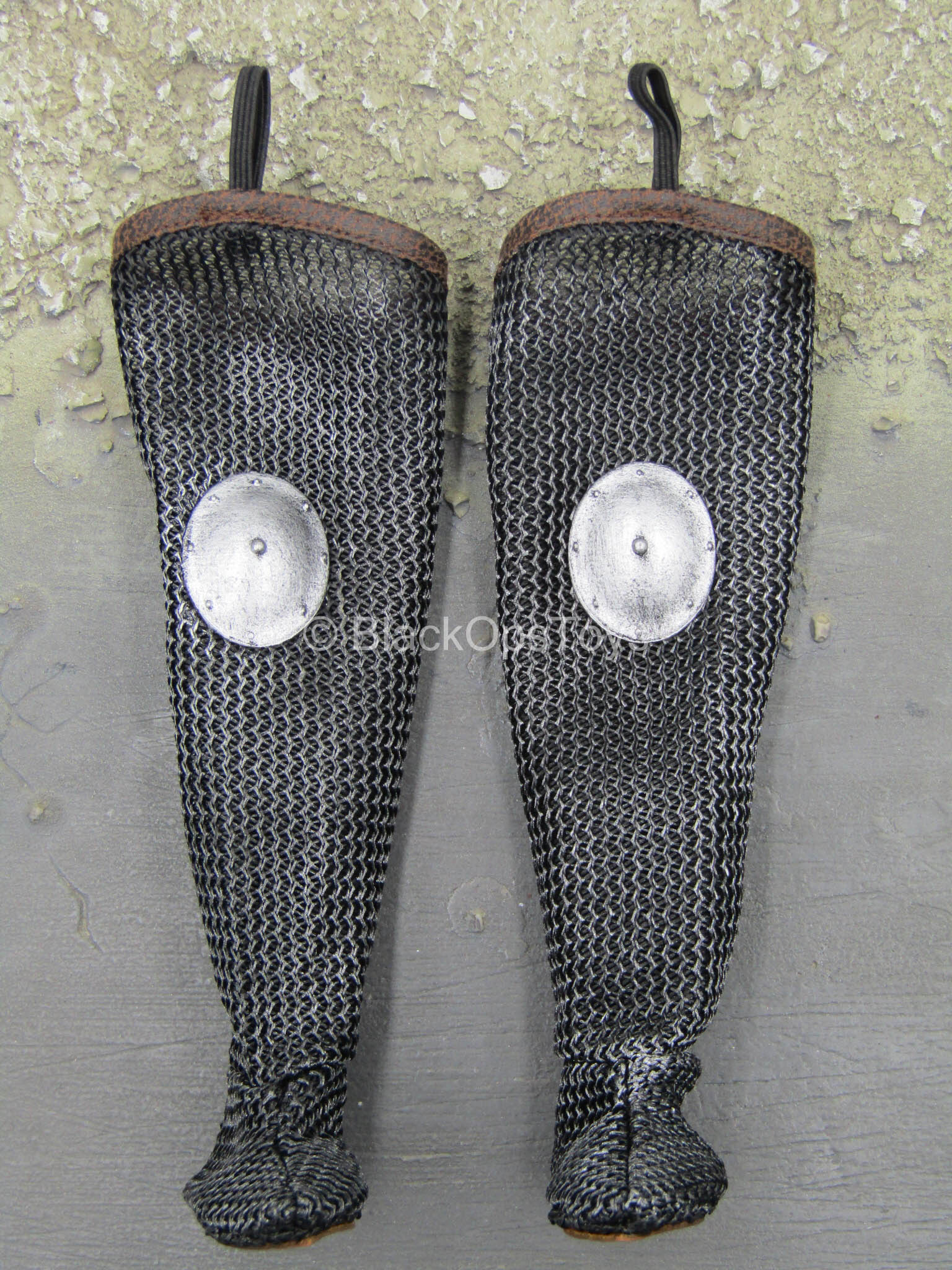 St Johns Knights - Chainmail Like Boots w/Metal Knee Pads – BlackOpsToys