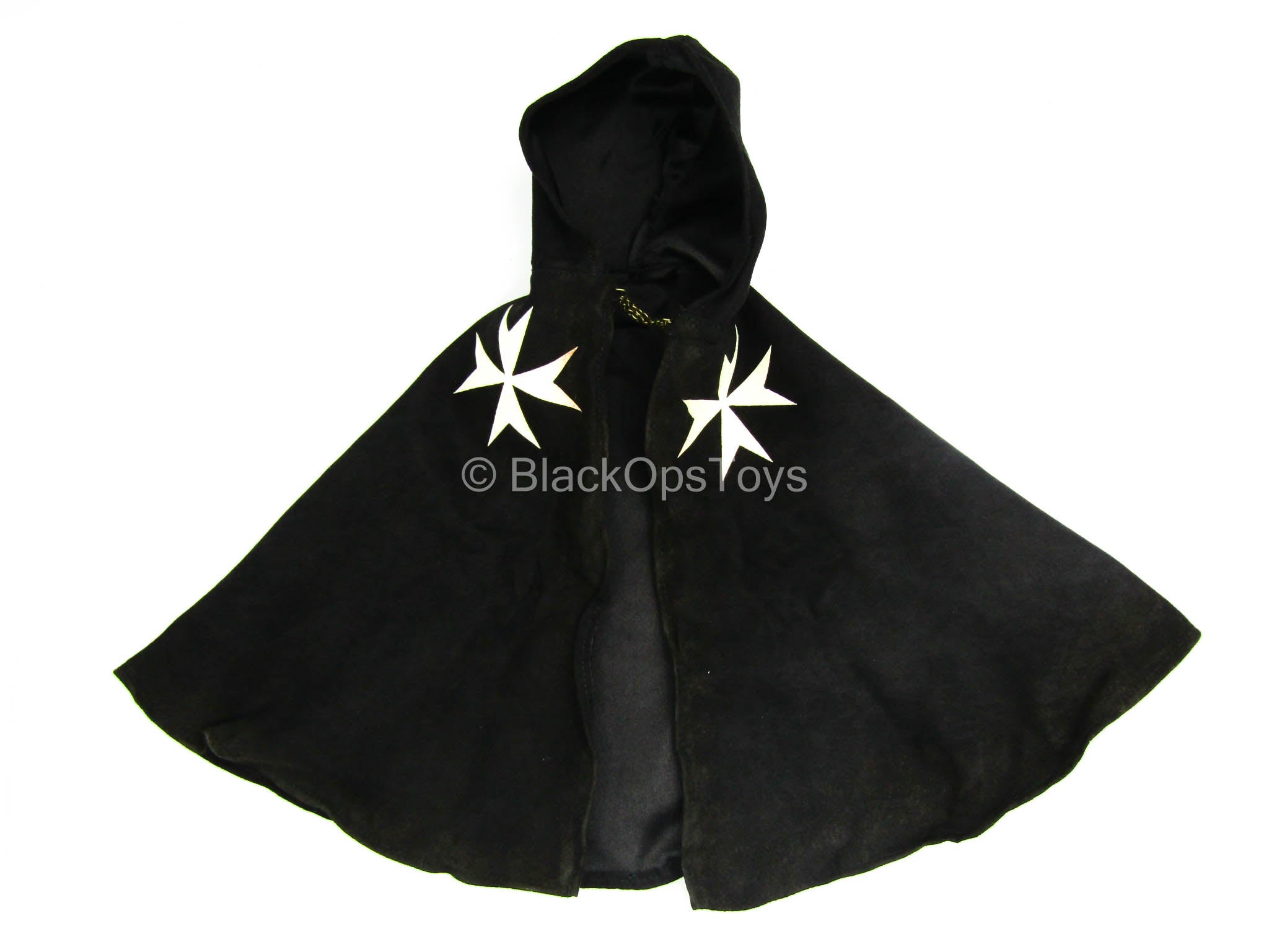 St Johns Knights - Black Wired Hooded Cloak – BlackOpsToys