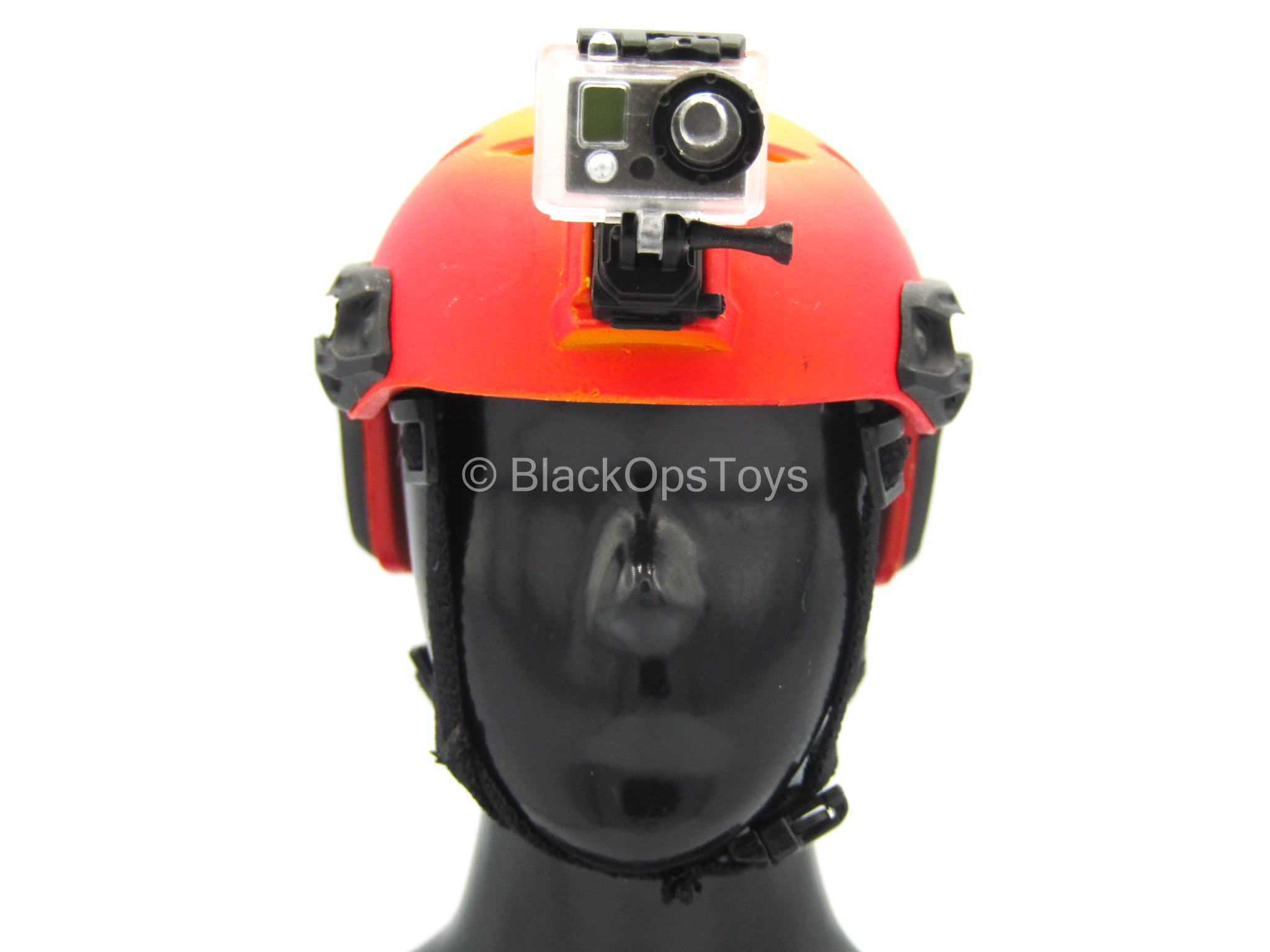 PMC Urban Grenadier - Flame Colored FAST Helmet w/Camera – BlackOpsToys