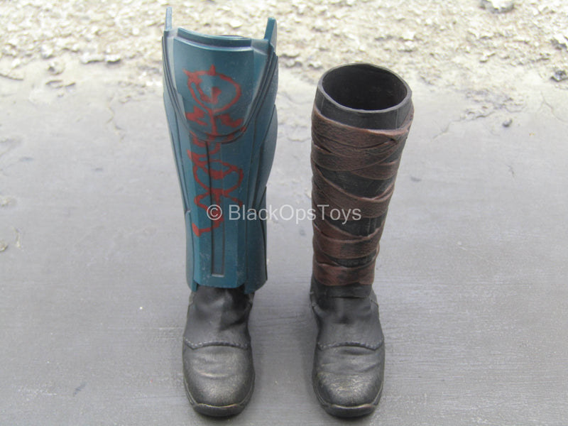 Gladiator Thor - Boots w/Shin Guards (Peg Type) – BlackOpsToys